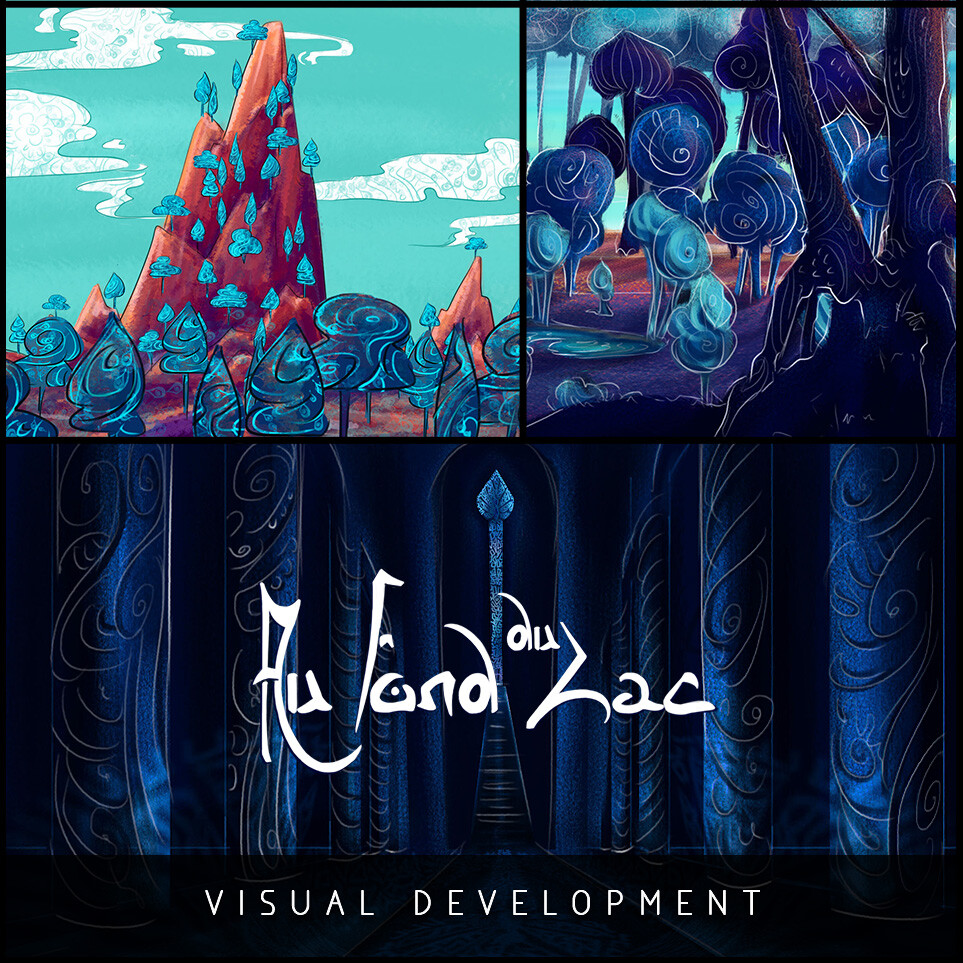 ArtStation - Visual Development - "at the bottom of the lake"