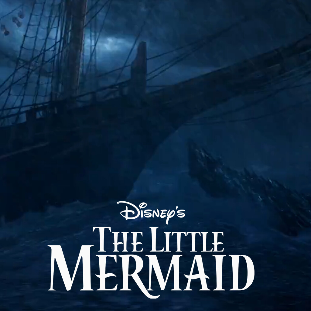 ArtStation - The Little Mermaid (2023): Ship Wreck Sequence