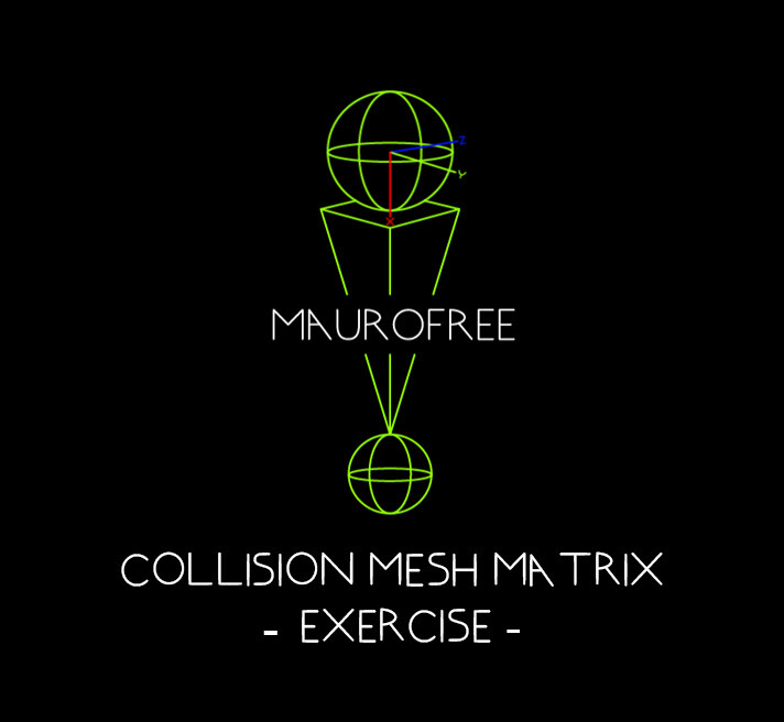 ArtStation - COLLISION MESH MATRIX – Exercise