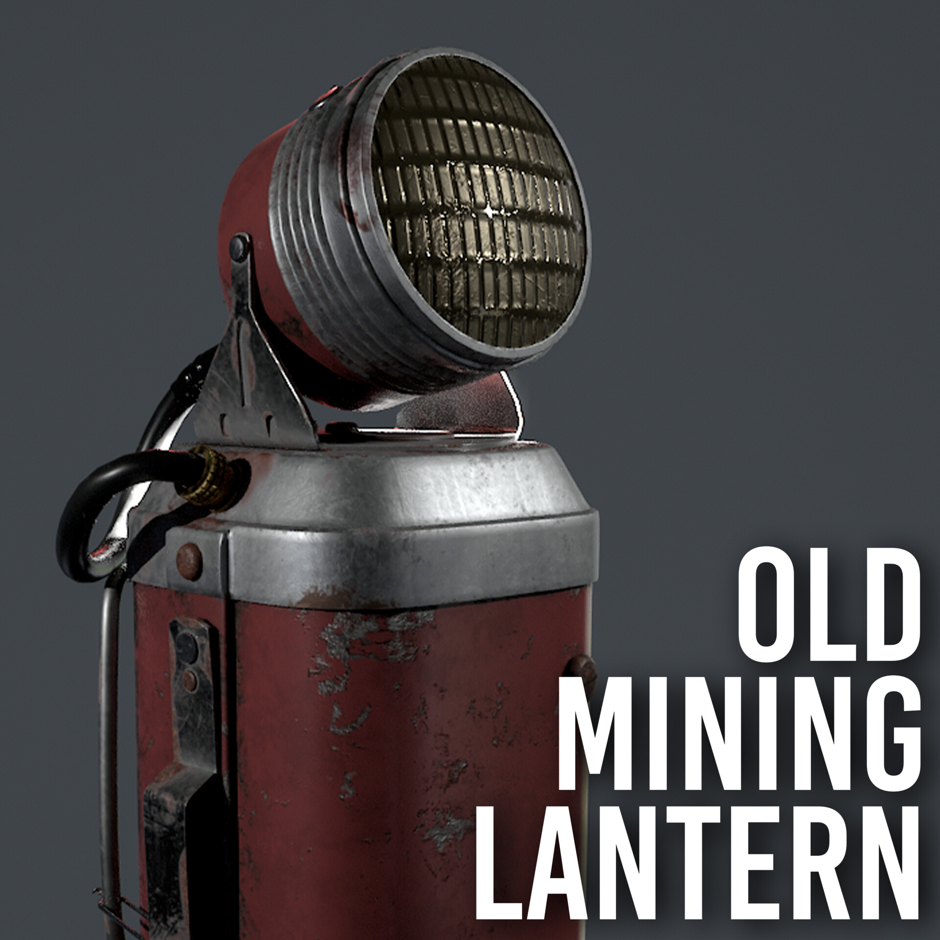 ArtStation - Old Mining Lantern