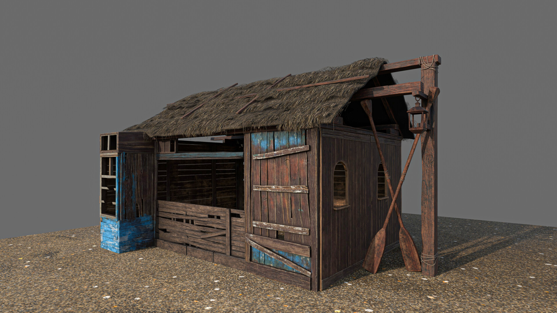 ArtStation - Old Hut