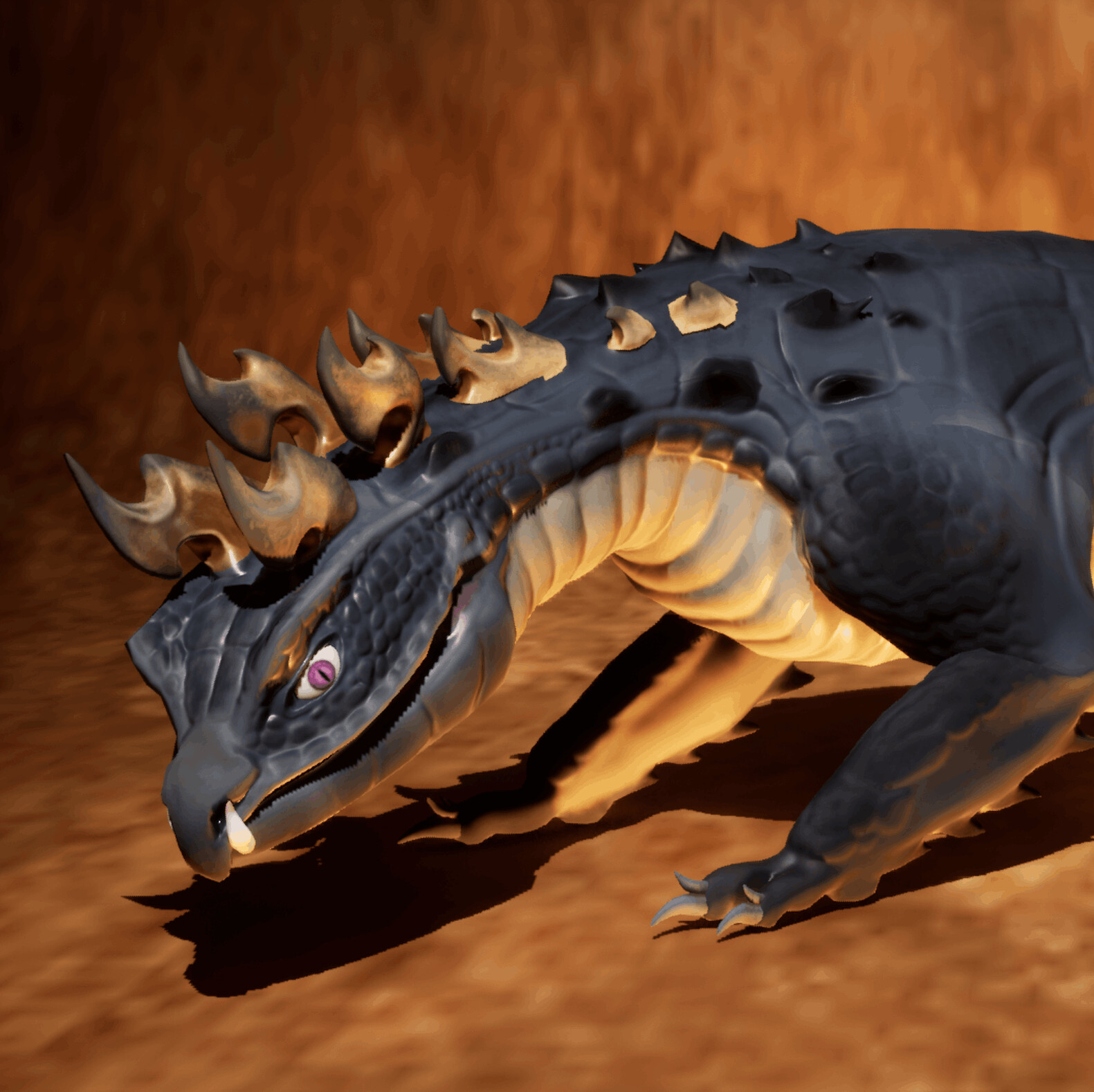 ArtStation - FANART Monster Hunter Based Creature