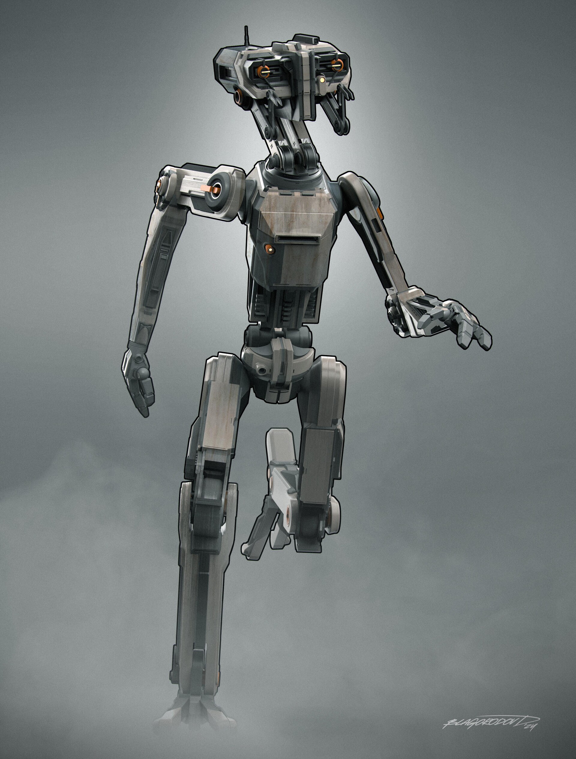 ArtStation - - "Run, Robo, Run!"