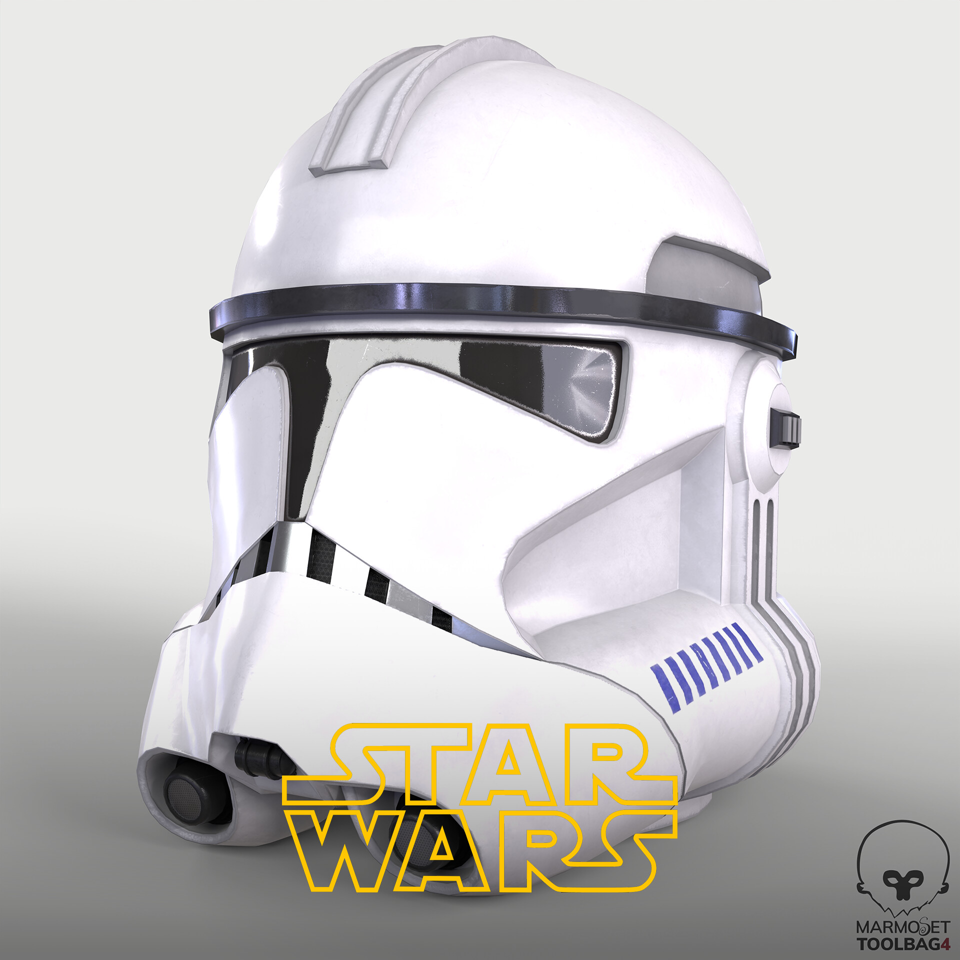 ArtStation - Star Wars - Phase 2 Clone Trooper Helmet