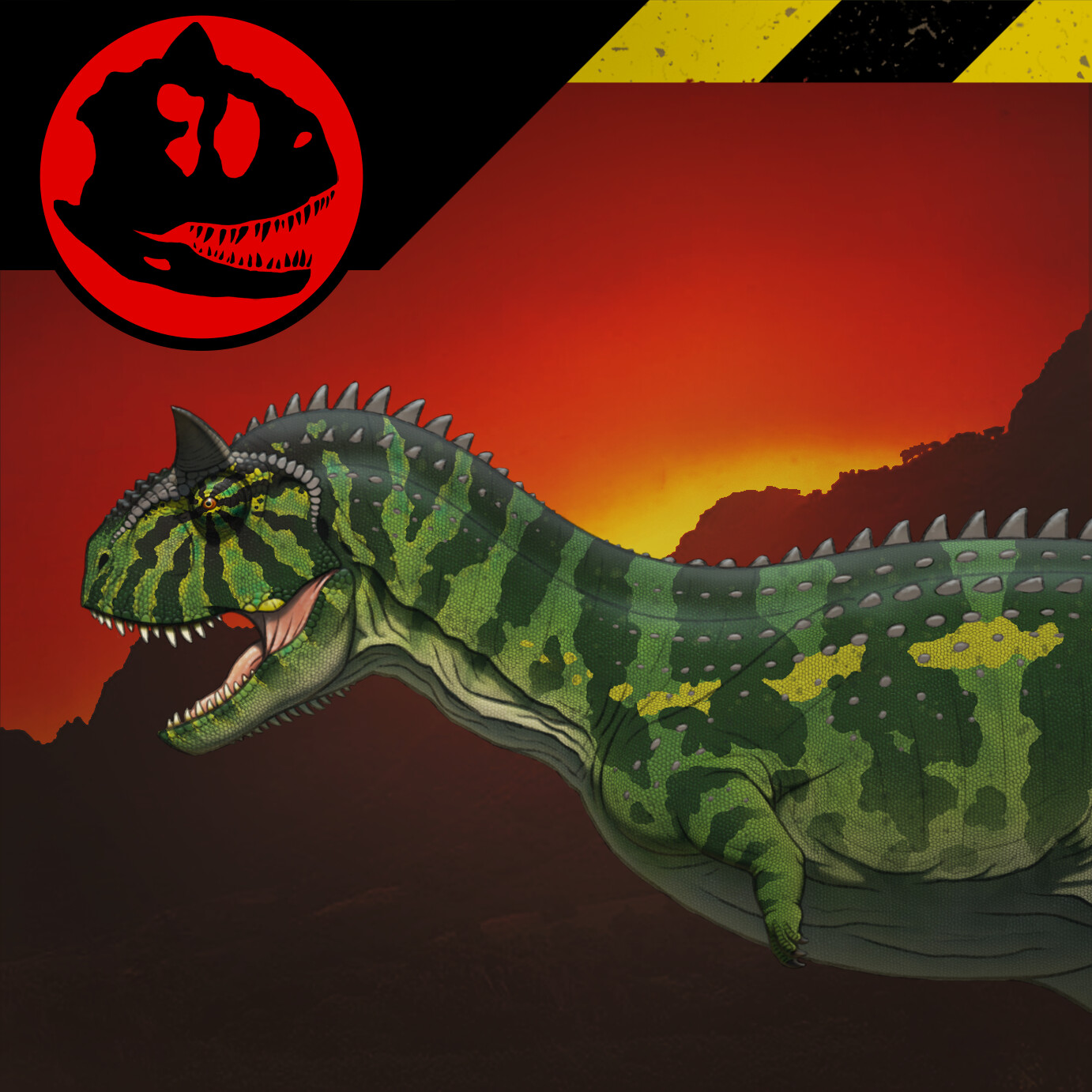 ArtStation - Carnotaurus: Jurassic Park Fanart