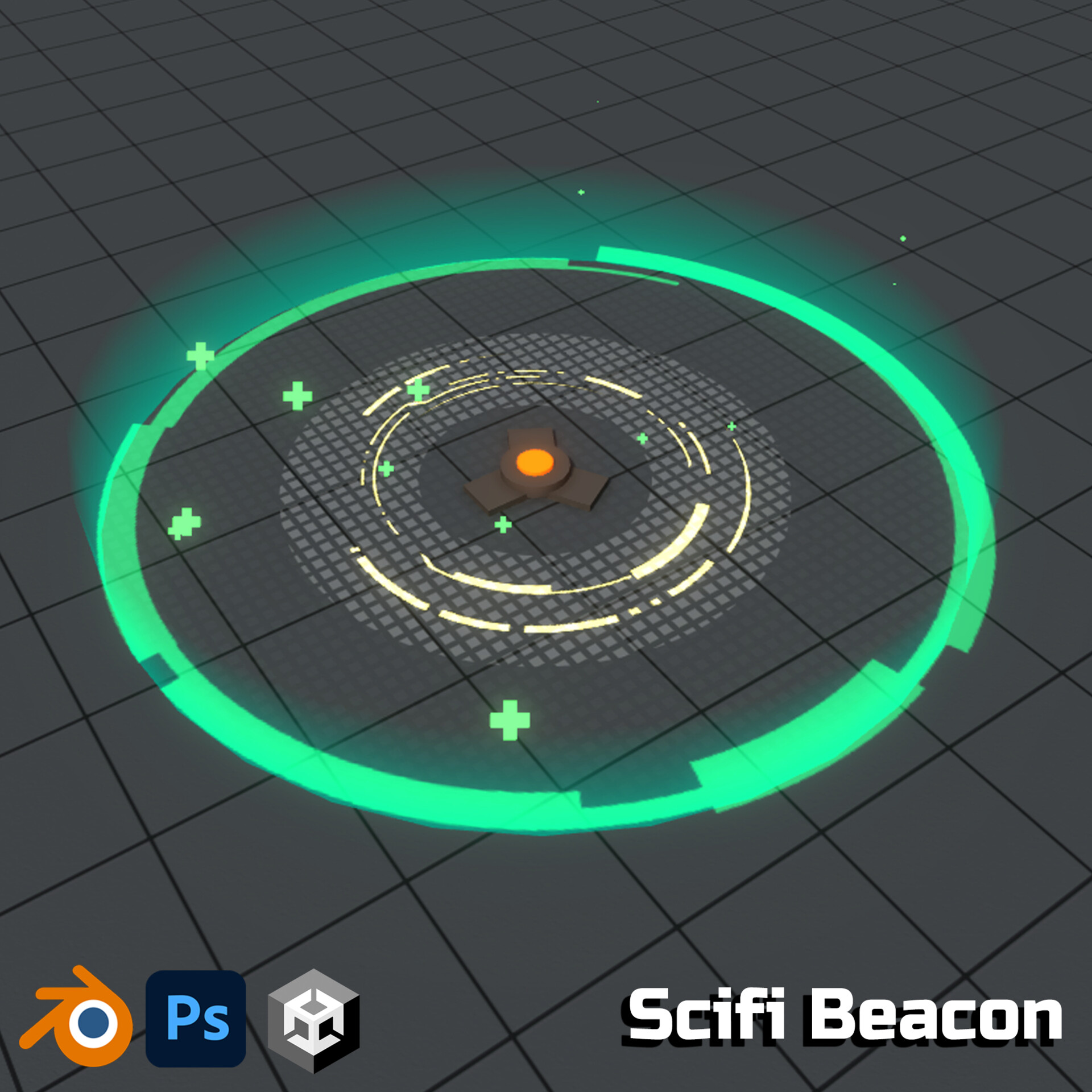 ArtStation - Scifi Beacon
