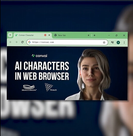 Convai - Bring AI Reallusion Characters To Your Web-Browser Using Three ...