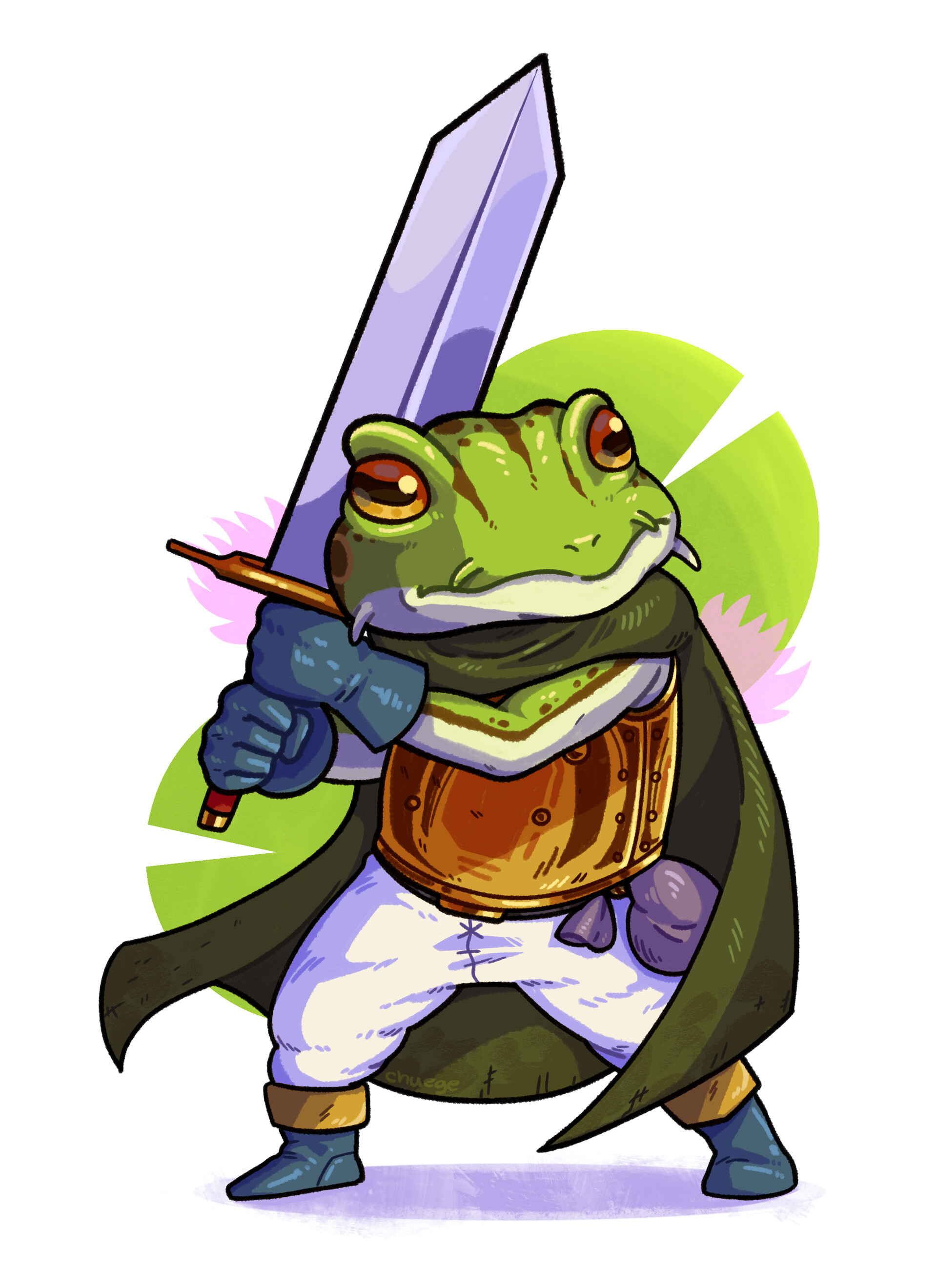 ArtStation - Chrono Trigger Frog