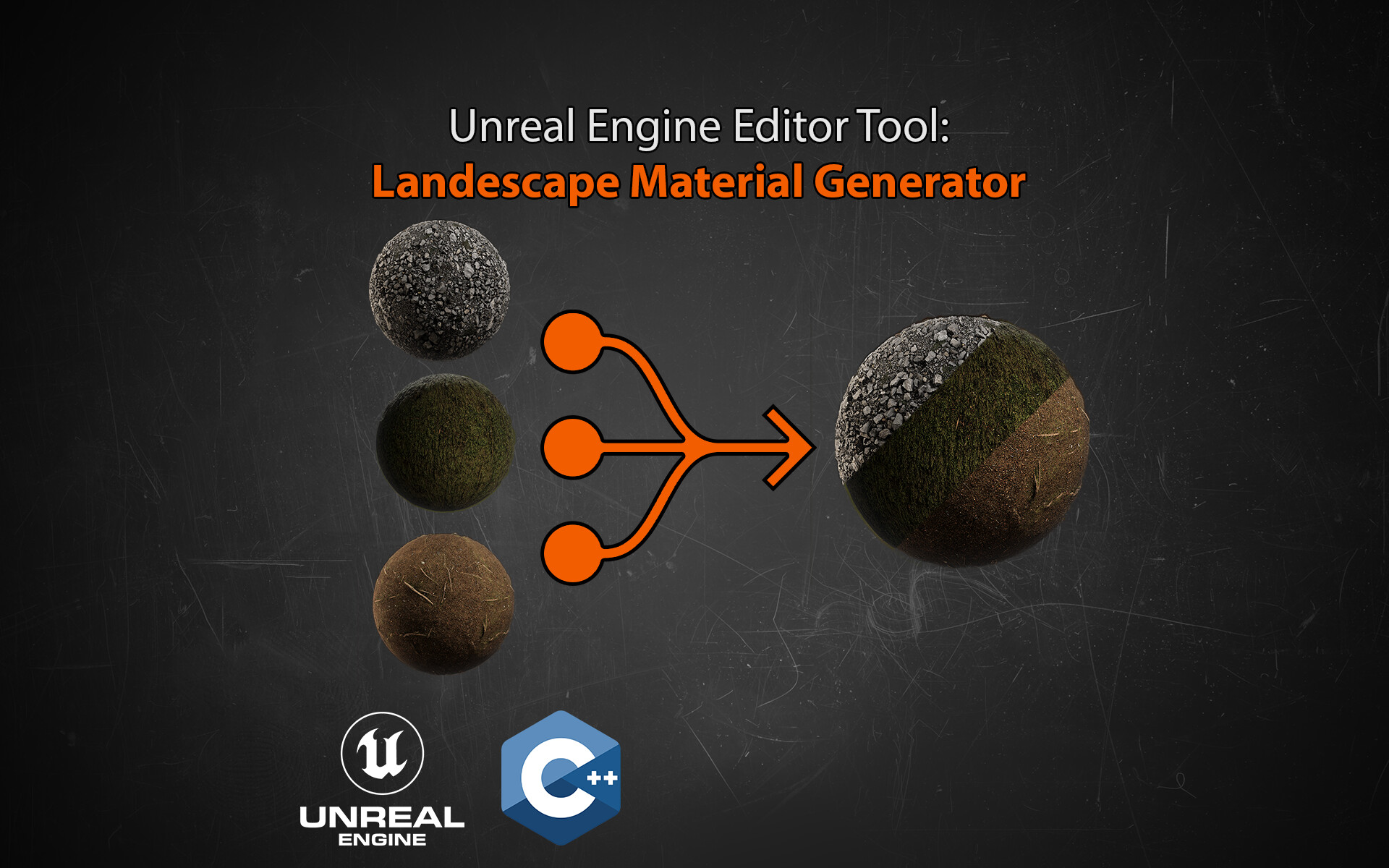 Erfan Mehdibeiraghdar (InkyPolygon) - Unreal Engine Editor Tool - Landescape Material Generator