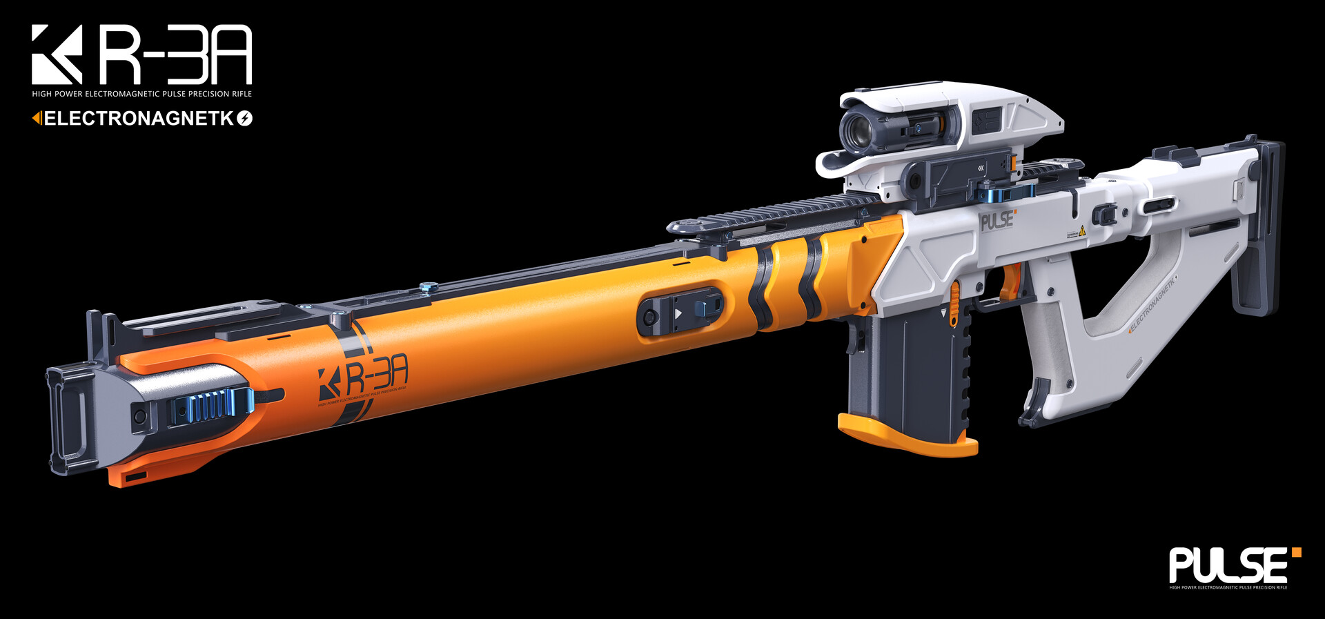 ArtStation - R-3A脉冲型步枪