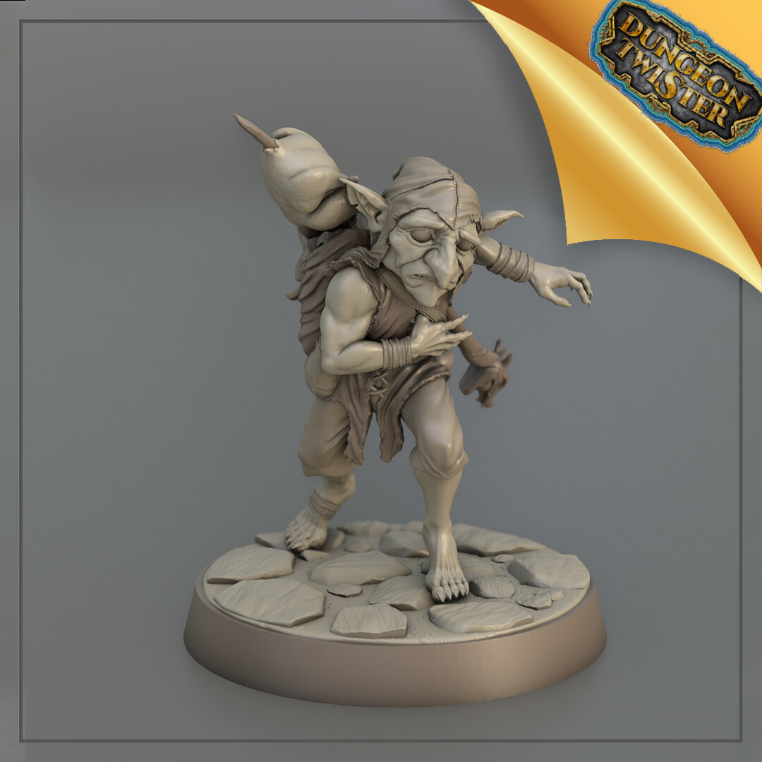 ArtStation - Goblin - Miniature