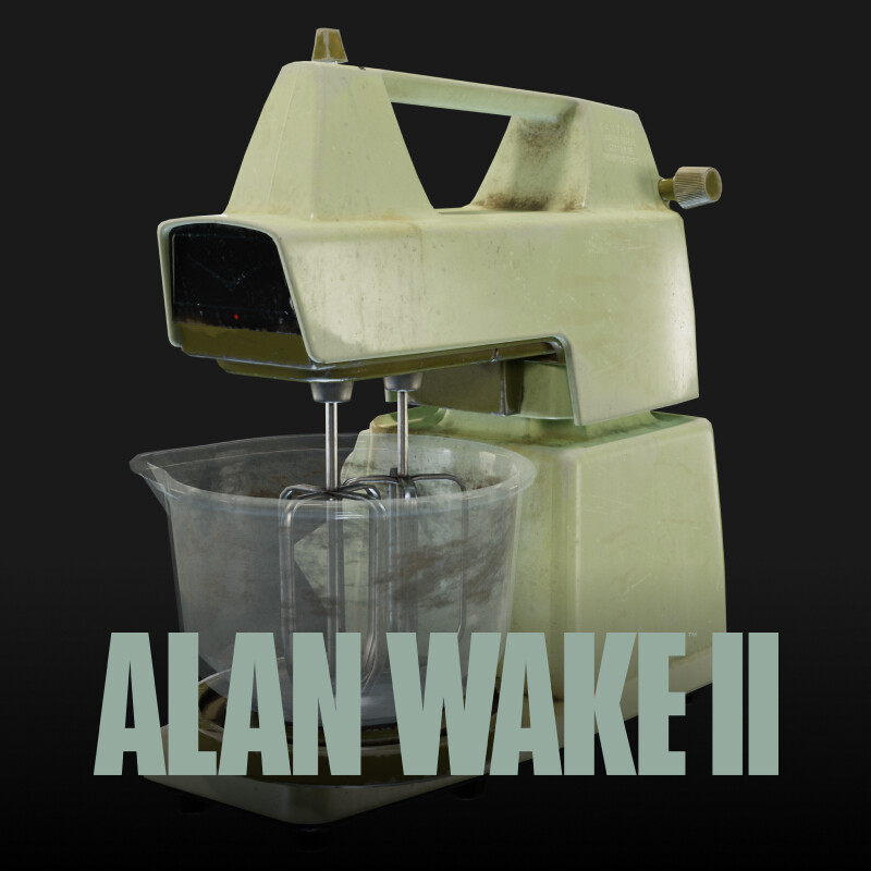 ArtStation - Props (Alan Wake 2)