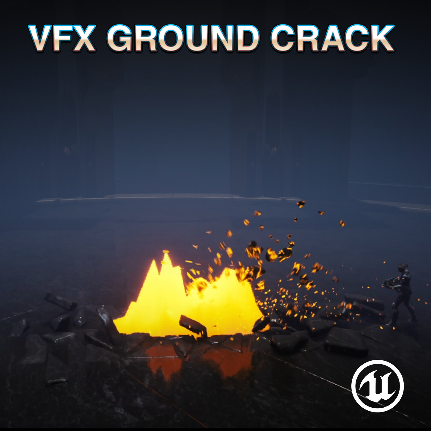 ArtStation - VFX GROUND CRACK
