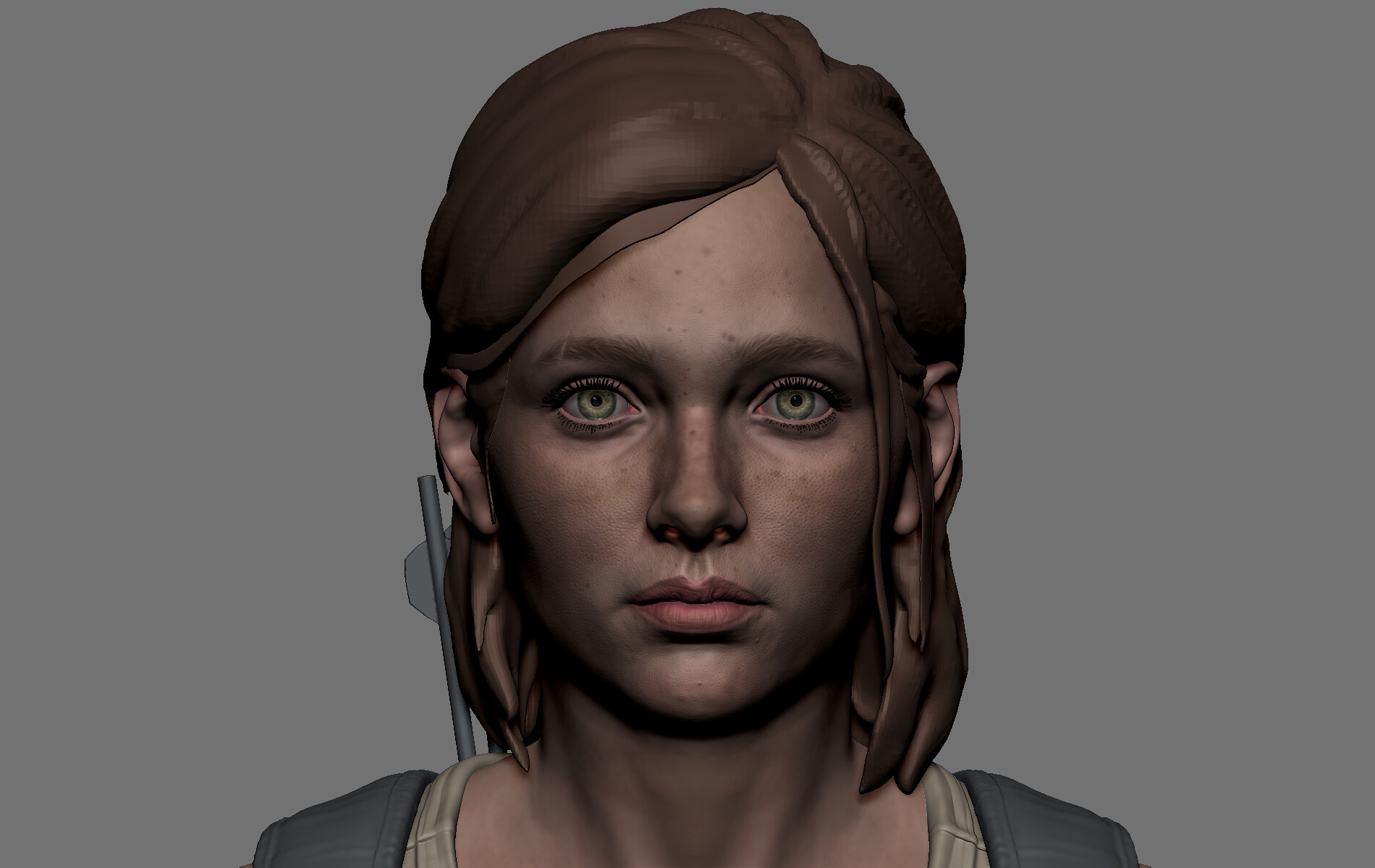 ArtStation - Ellie The Last of Us Part II Wip