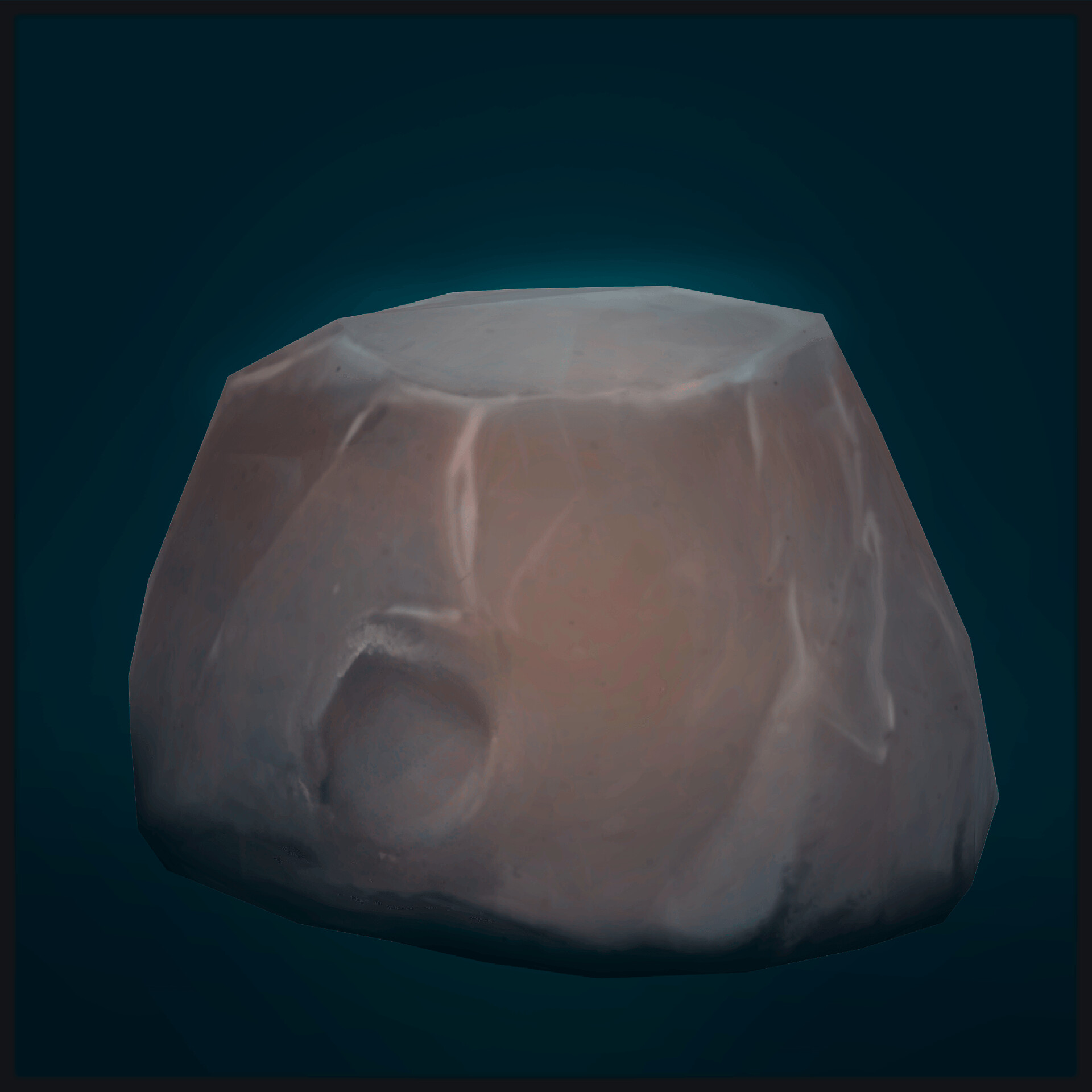ArtStation - Handpaint Stylized Stone