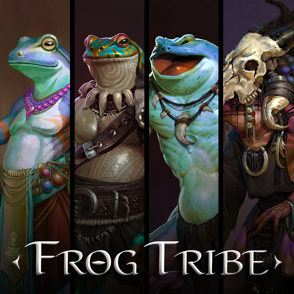 ArtStation - Frog Tribe