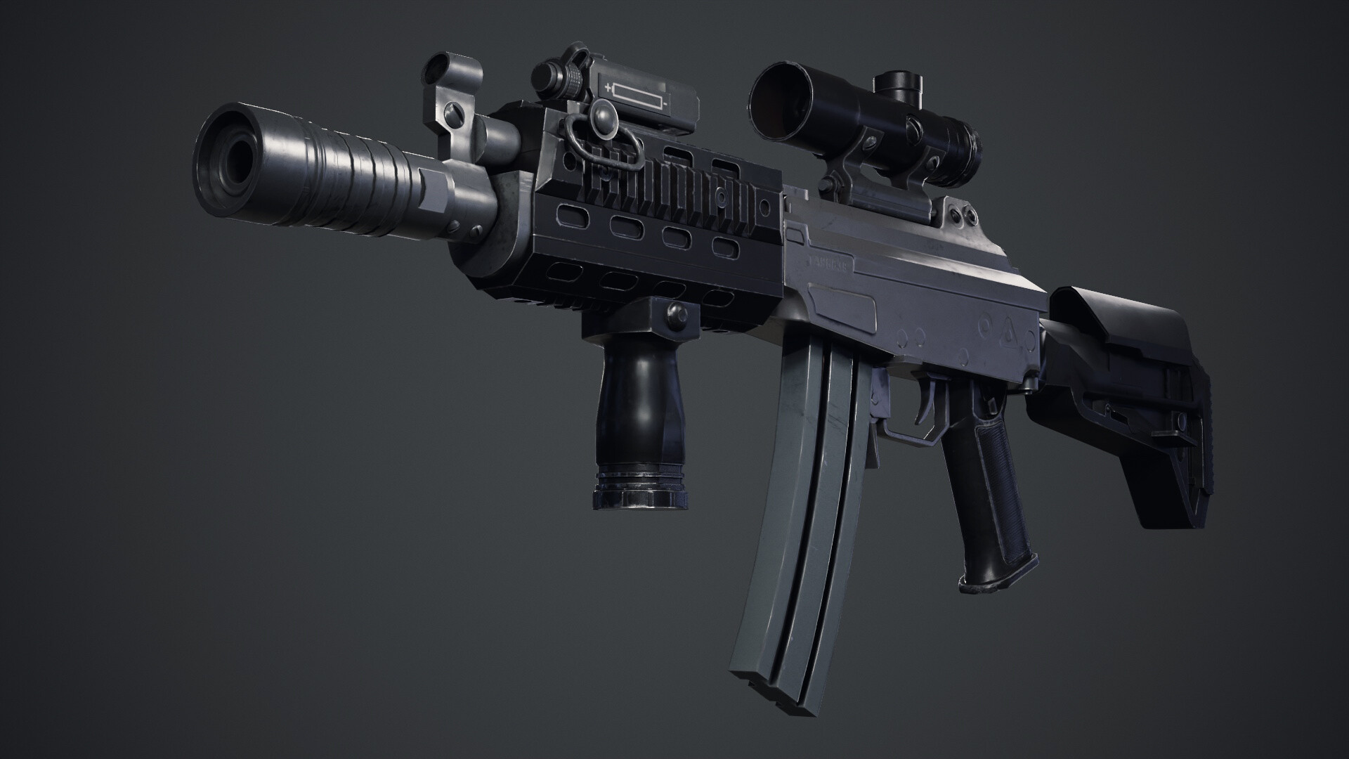 ArtStation - Standard Military Rifle