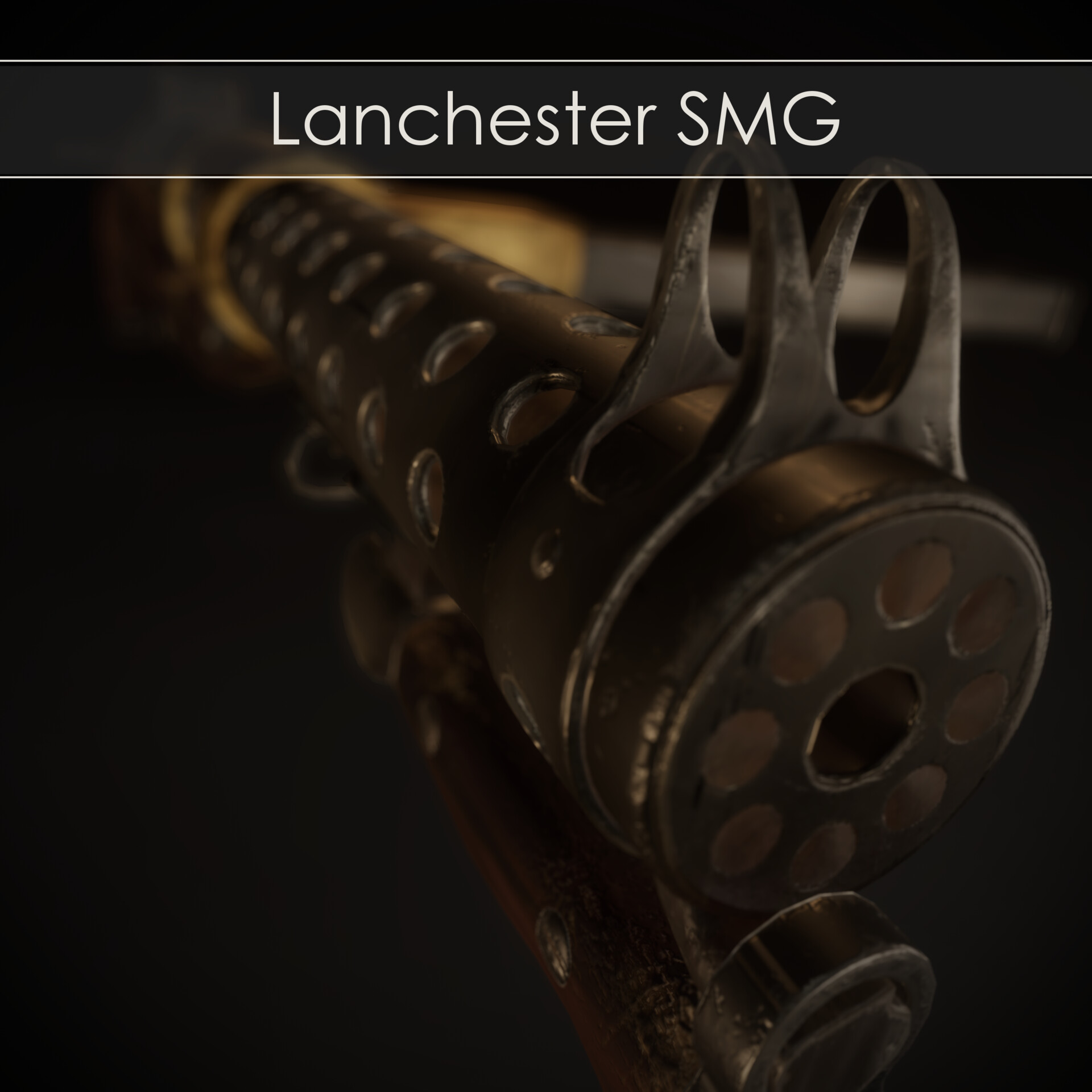 ArtStation - Lanchester SMG