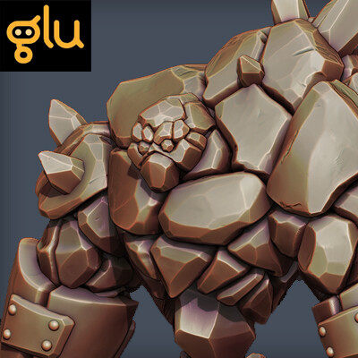 ArtStation - Glu Mobile Prototype - Golem