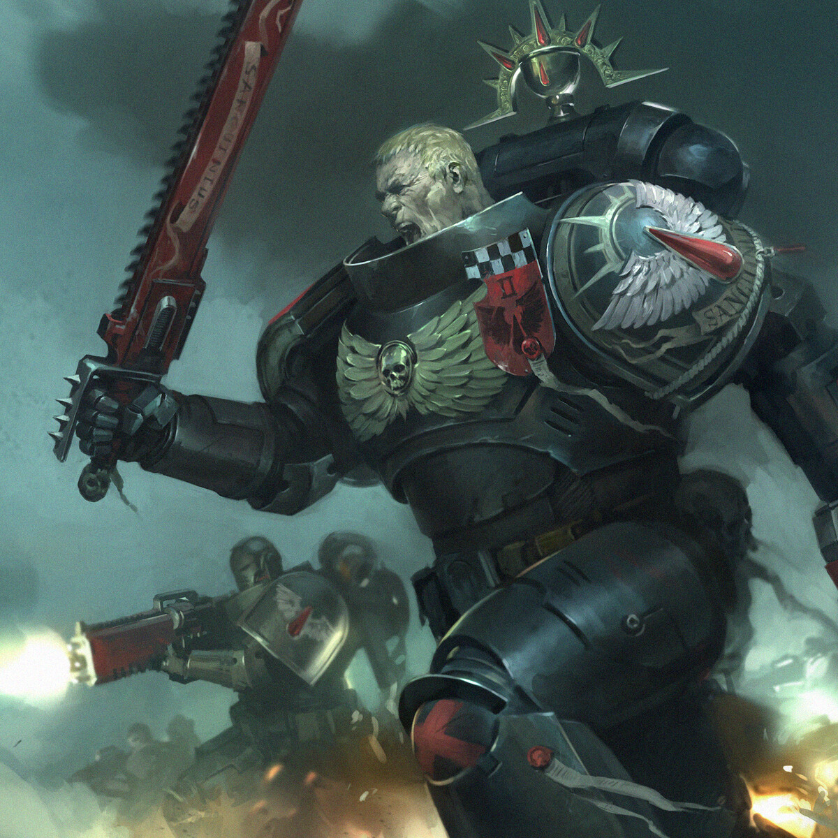 ArtStation - Warhammer 40k - Blood Angels Army Box Set Cover