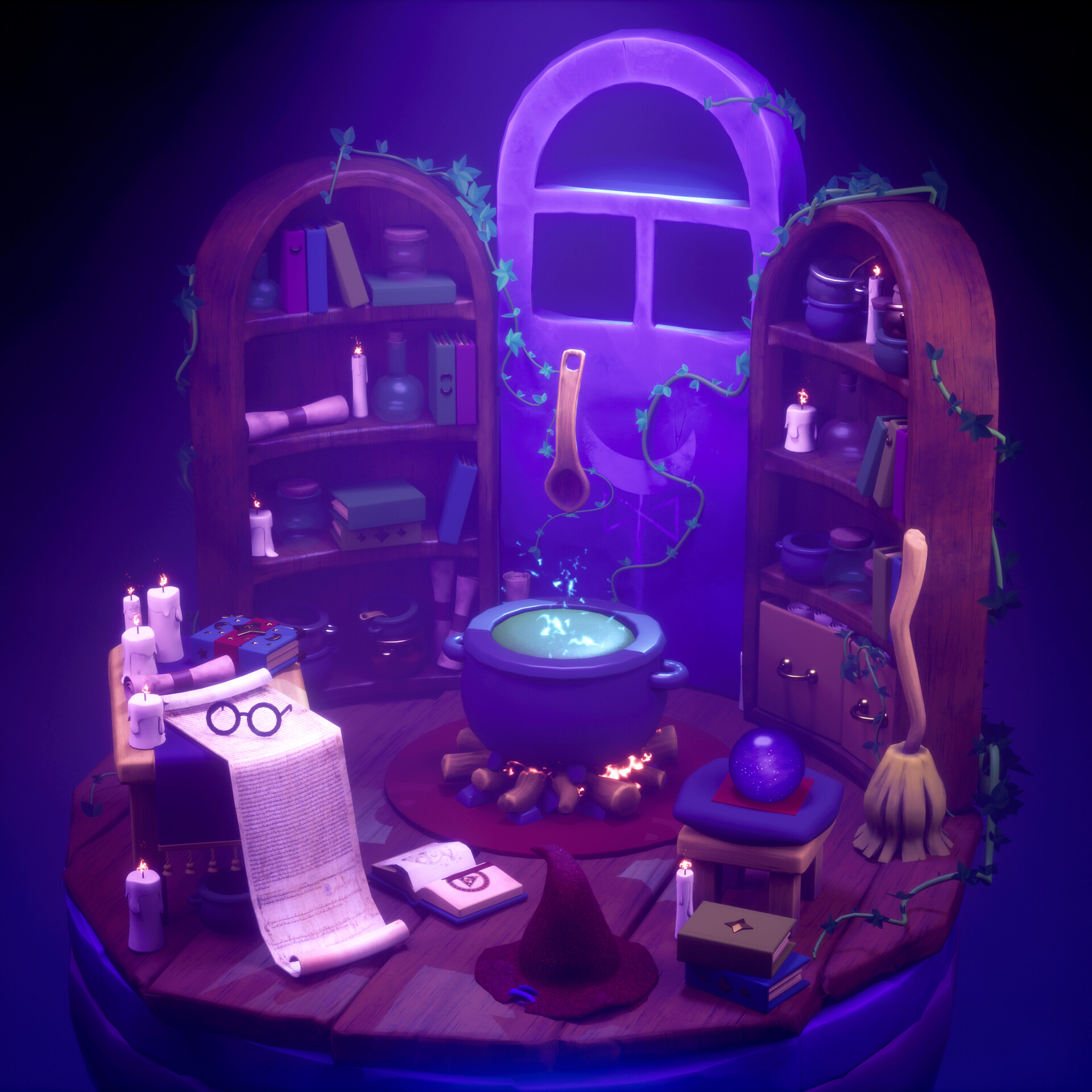 ArtStation - Witch's Room