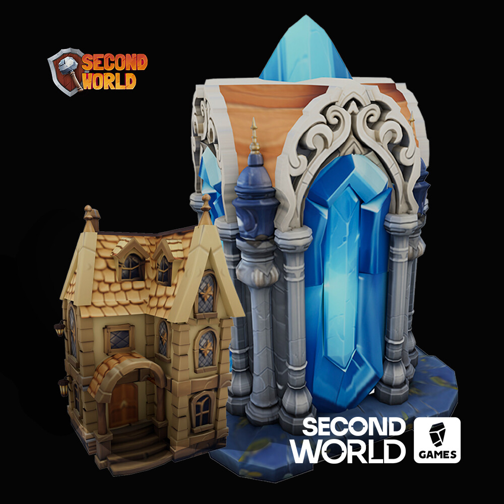 ArtStation - 3D Modern Asset Pack | Second World: New Era