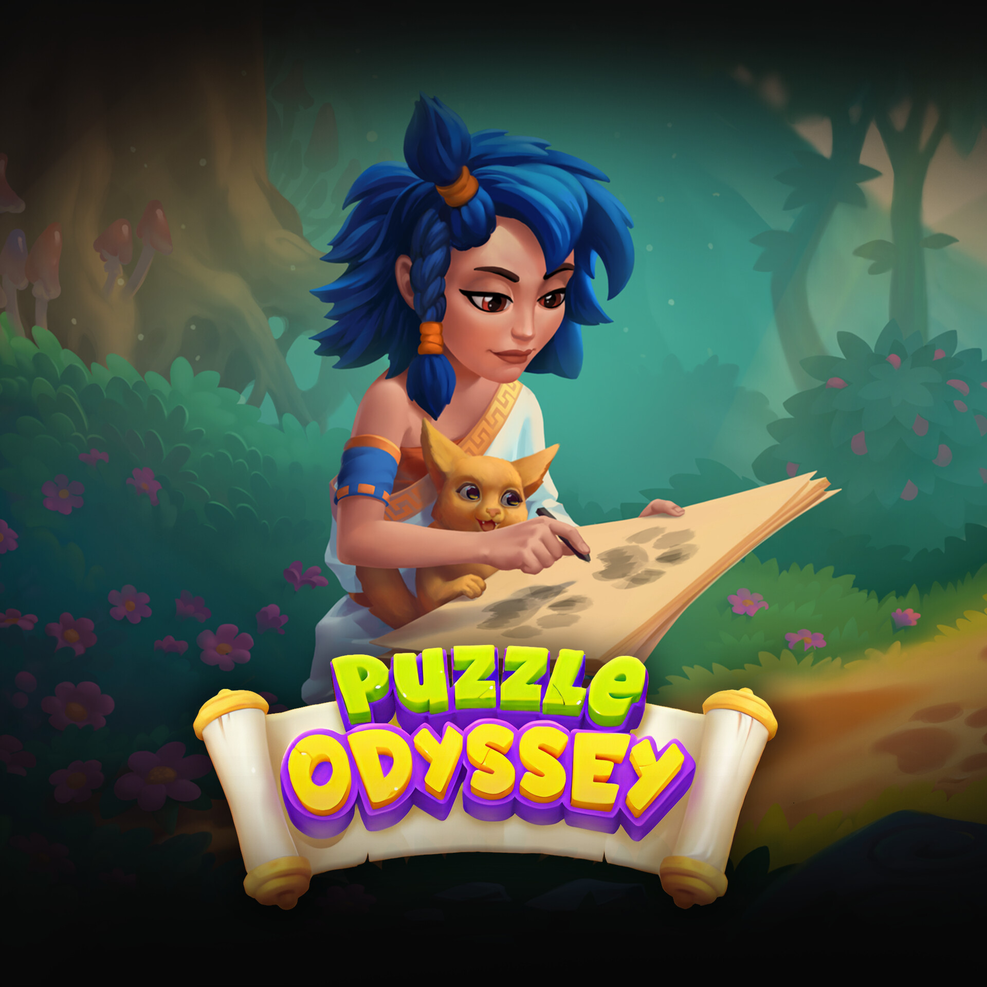 ArtStation - Puzzle Odyssey | Adventures of Kleo
