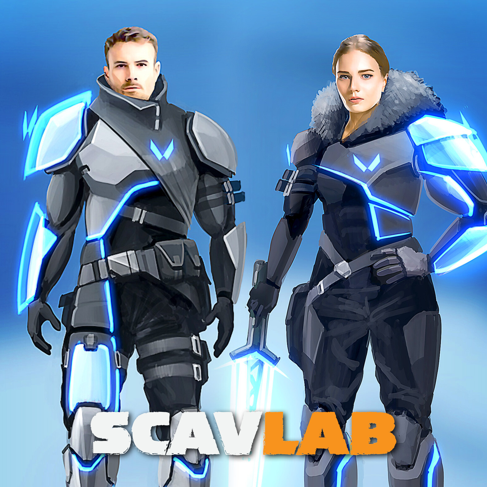 ArtStation - ScavLab: Fighter character concept designs