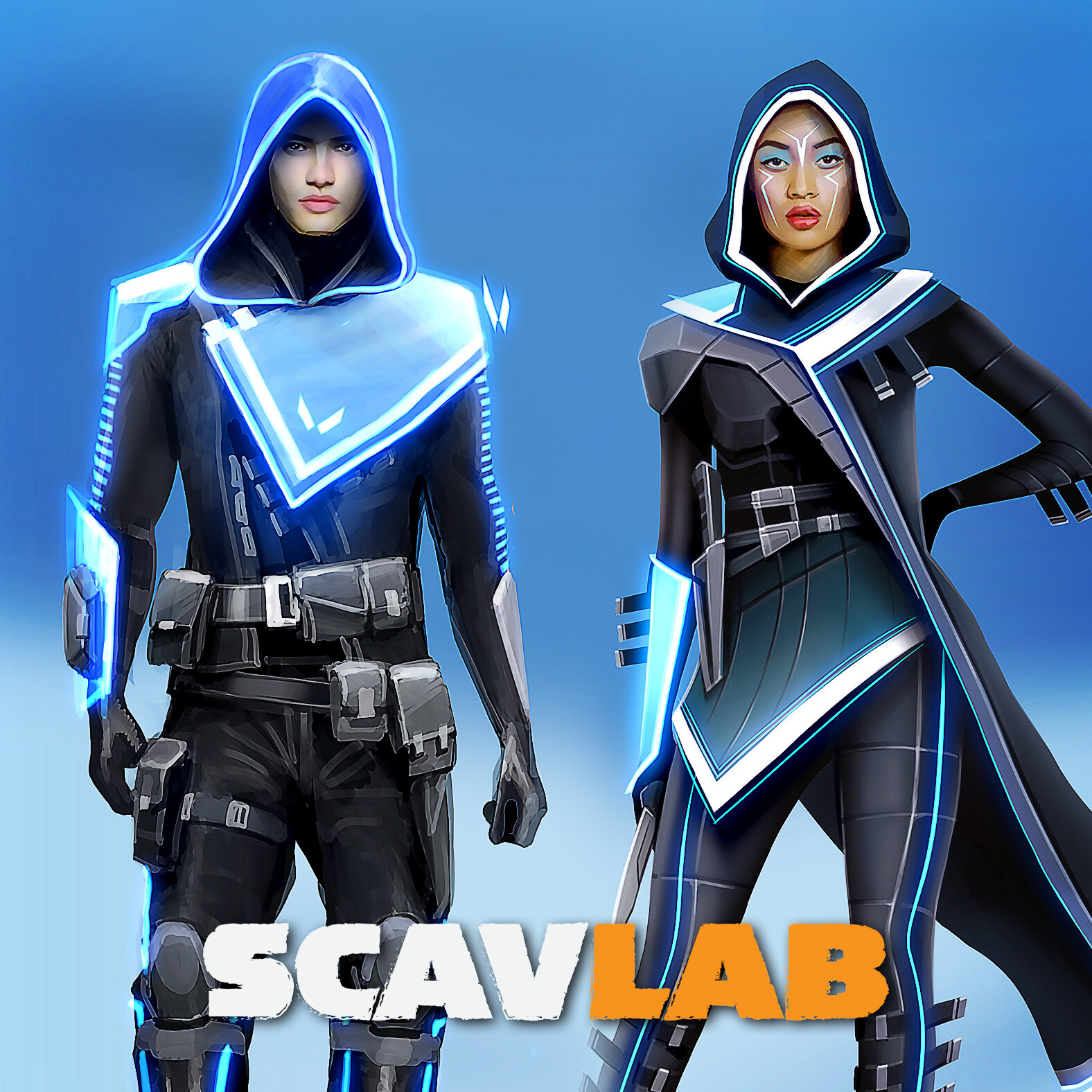 ArtStation - ScavLab: Rogue character concept designs