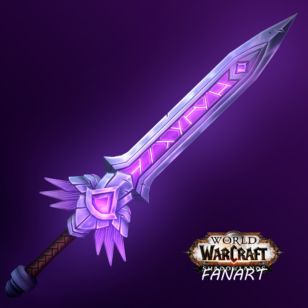 ArtStation - World of Warcraft Sword - Fanart
