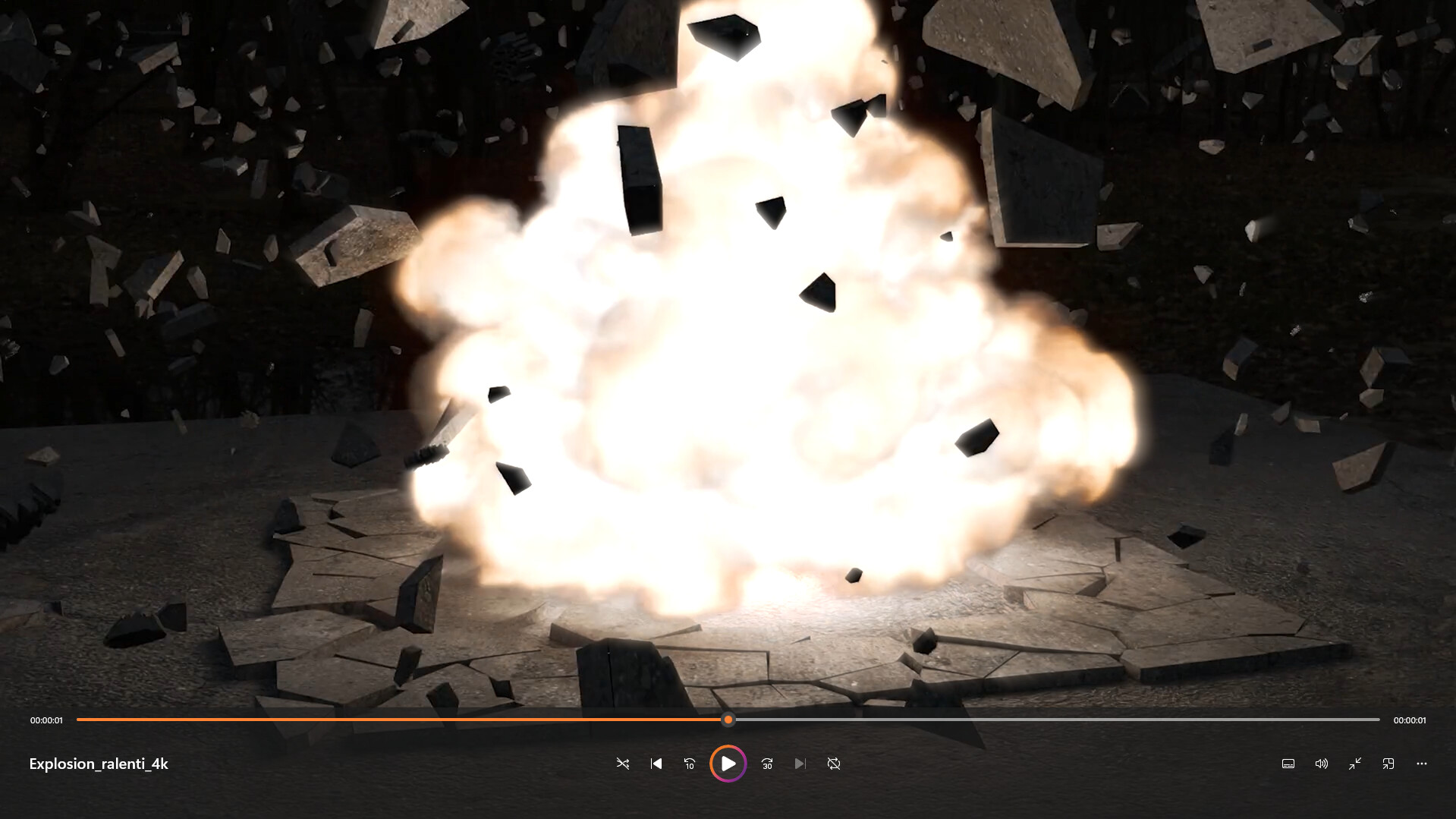 ArtStation - Missile explosion