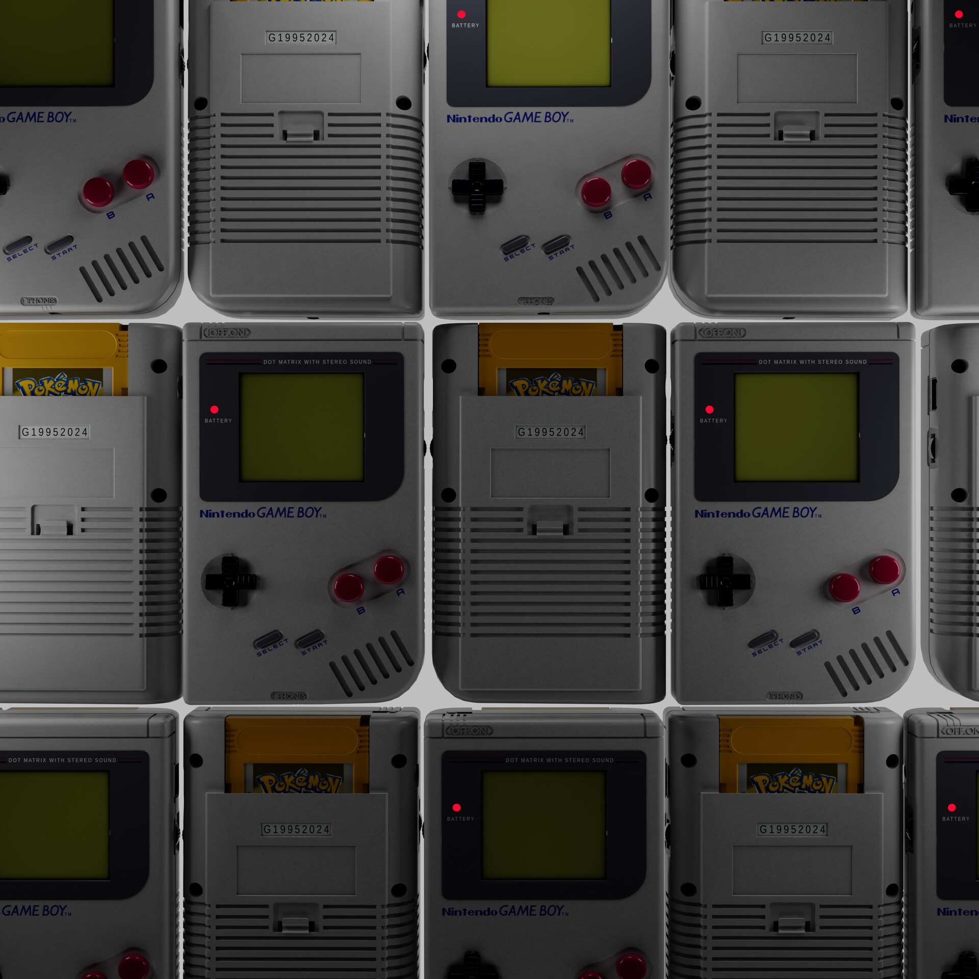 ArtStation - NINTENDO GAME BOY 1989