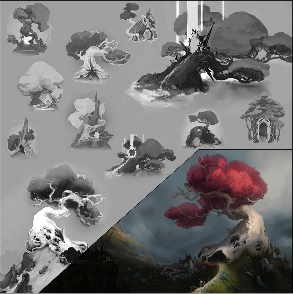 ArtStation - Tree Portal