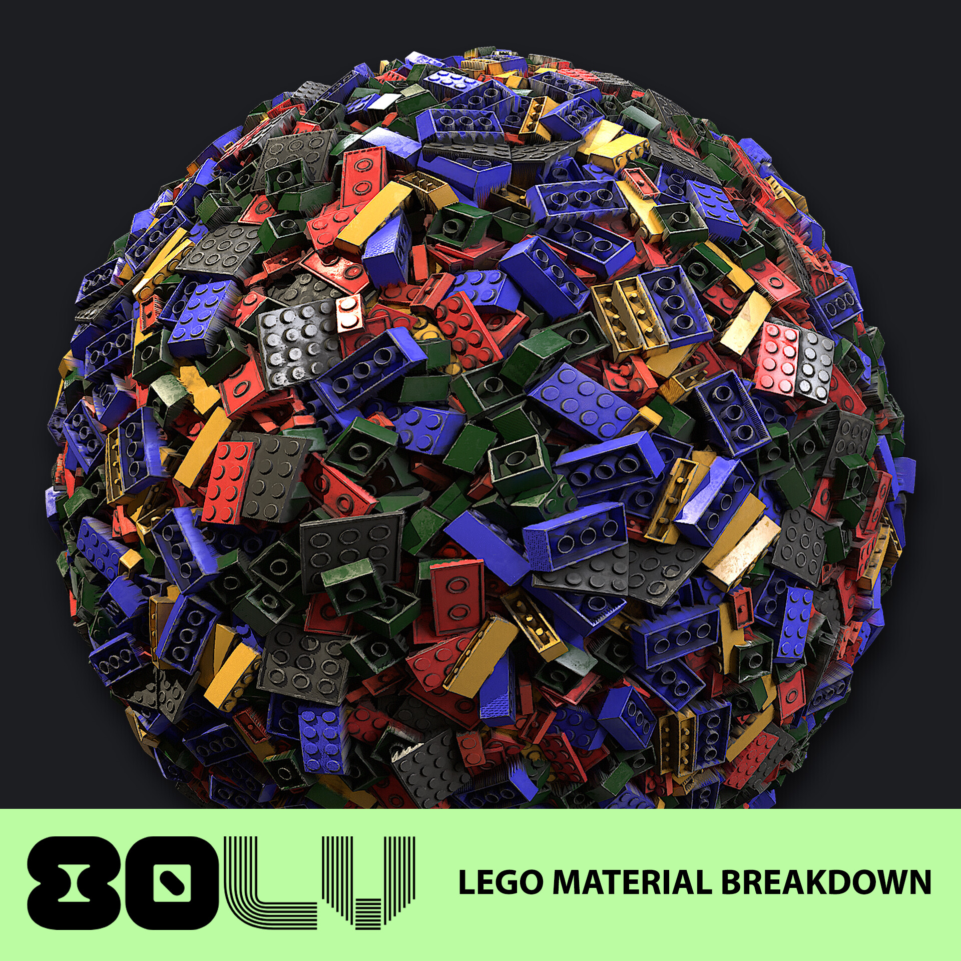 ArtStation - 80 Level - Learn How To Create LEGO Material With Blender ...