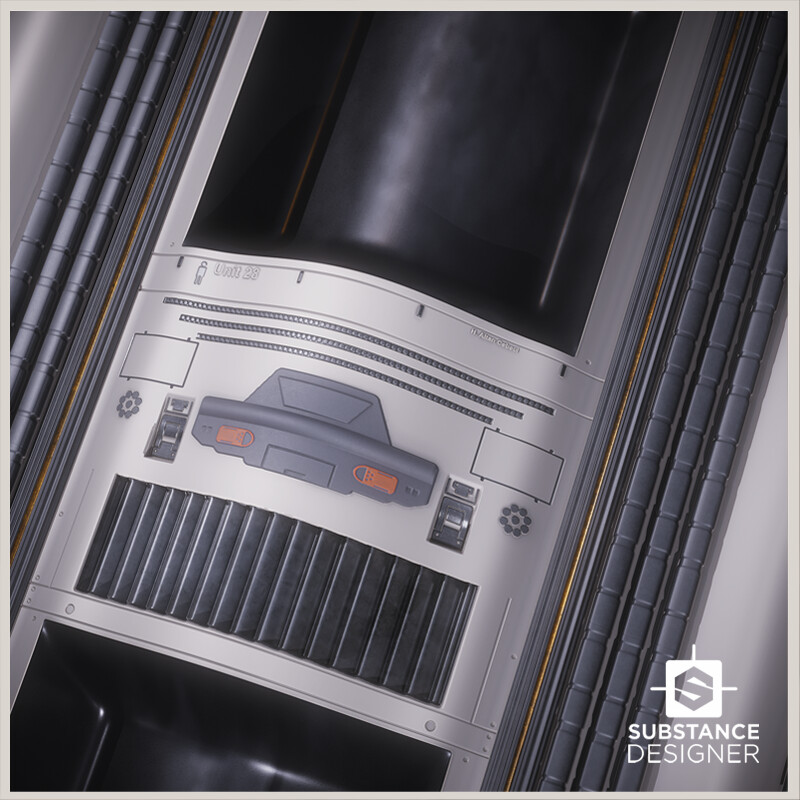 ArtStation - SCI-FI Capsule Material