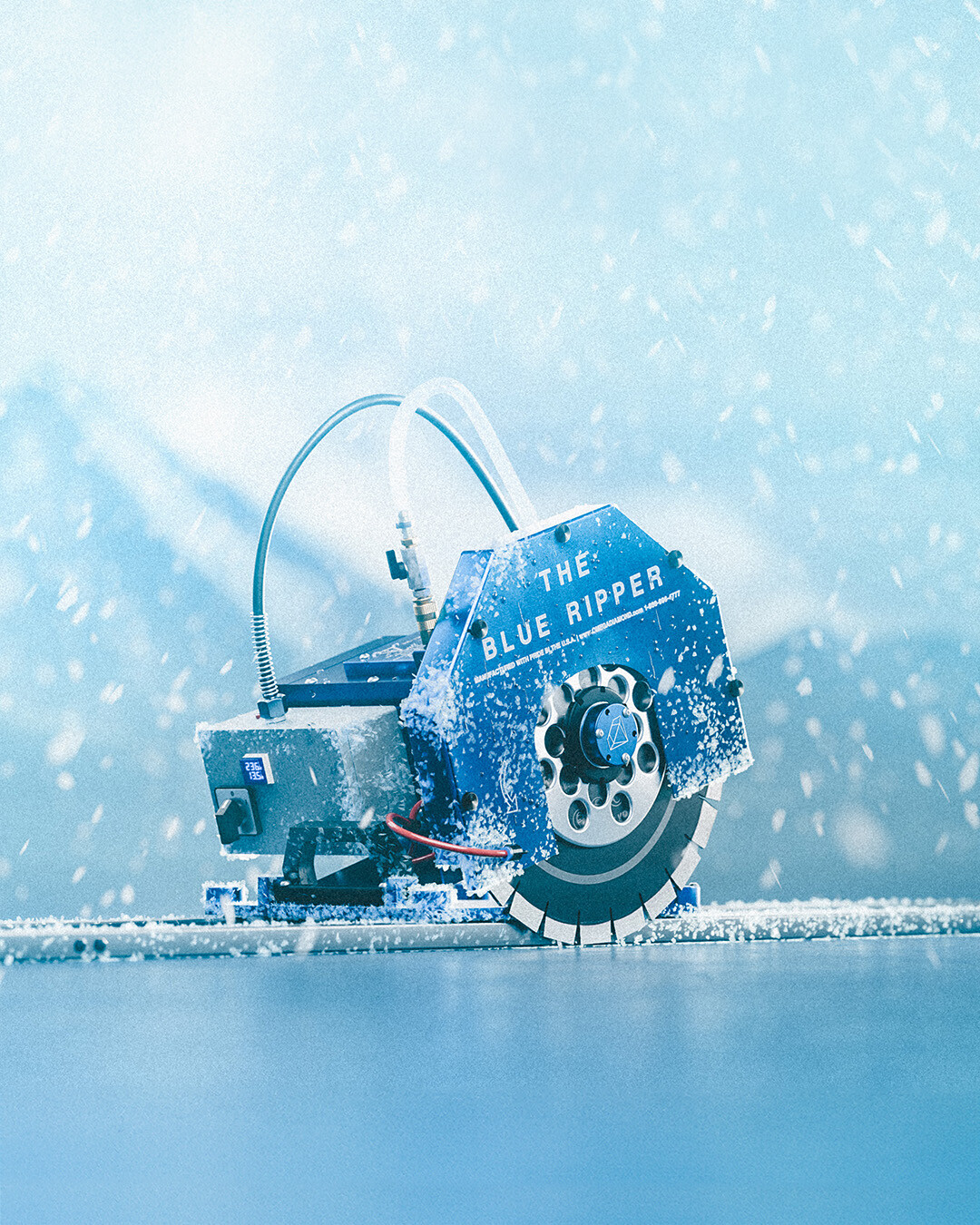 ArtStation - Omega Diamond Blue Ripper Saws Promo