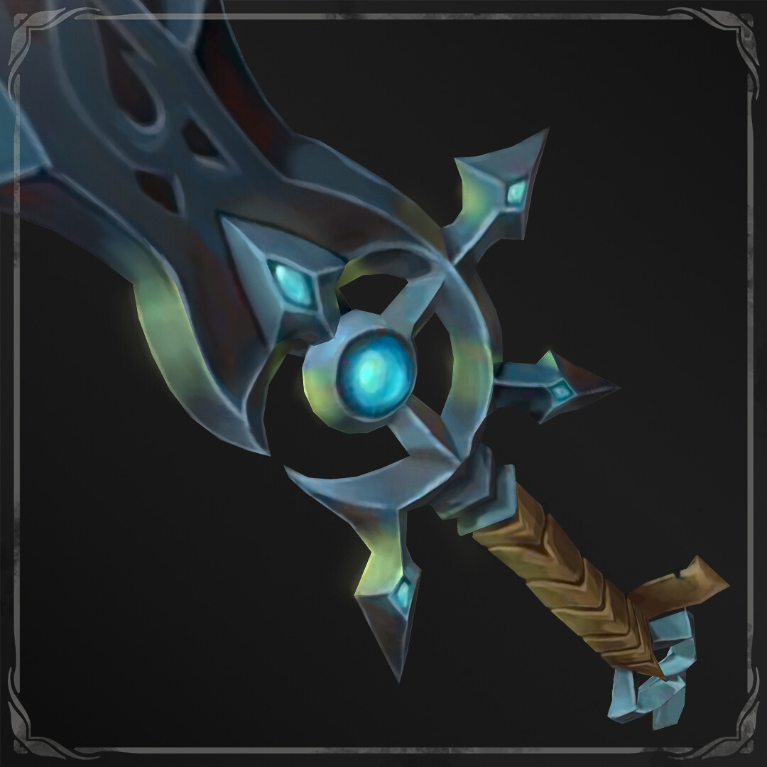 ArtStation - World of Warcraft: Stylized Sword