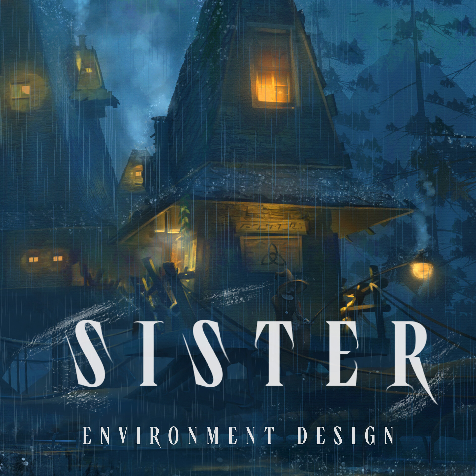 ArtStation - Sister - Witch Hut environment design