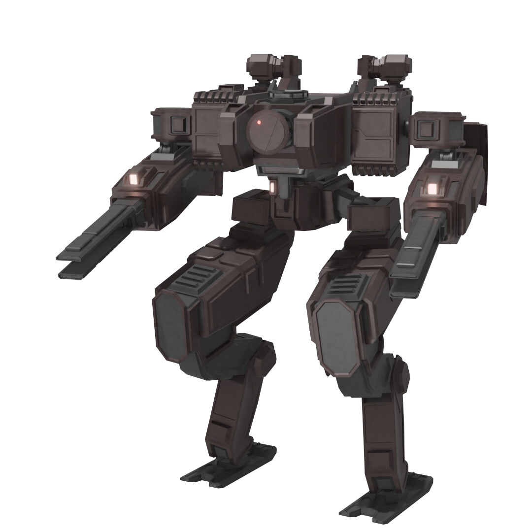 ArtStation - SR-7 'Juggernaut', heavy frontline combat mech.