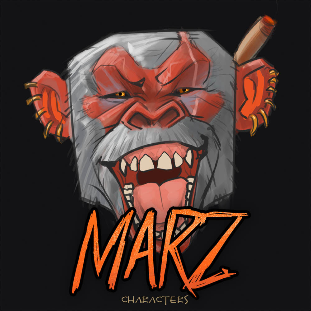 ArtStation - Marz (characters)