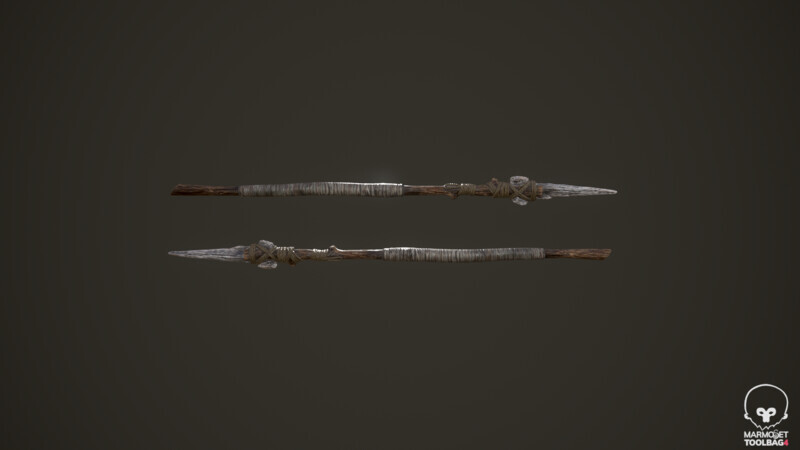 ArtStation - Primitive Stone Spear