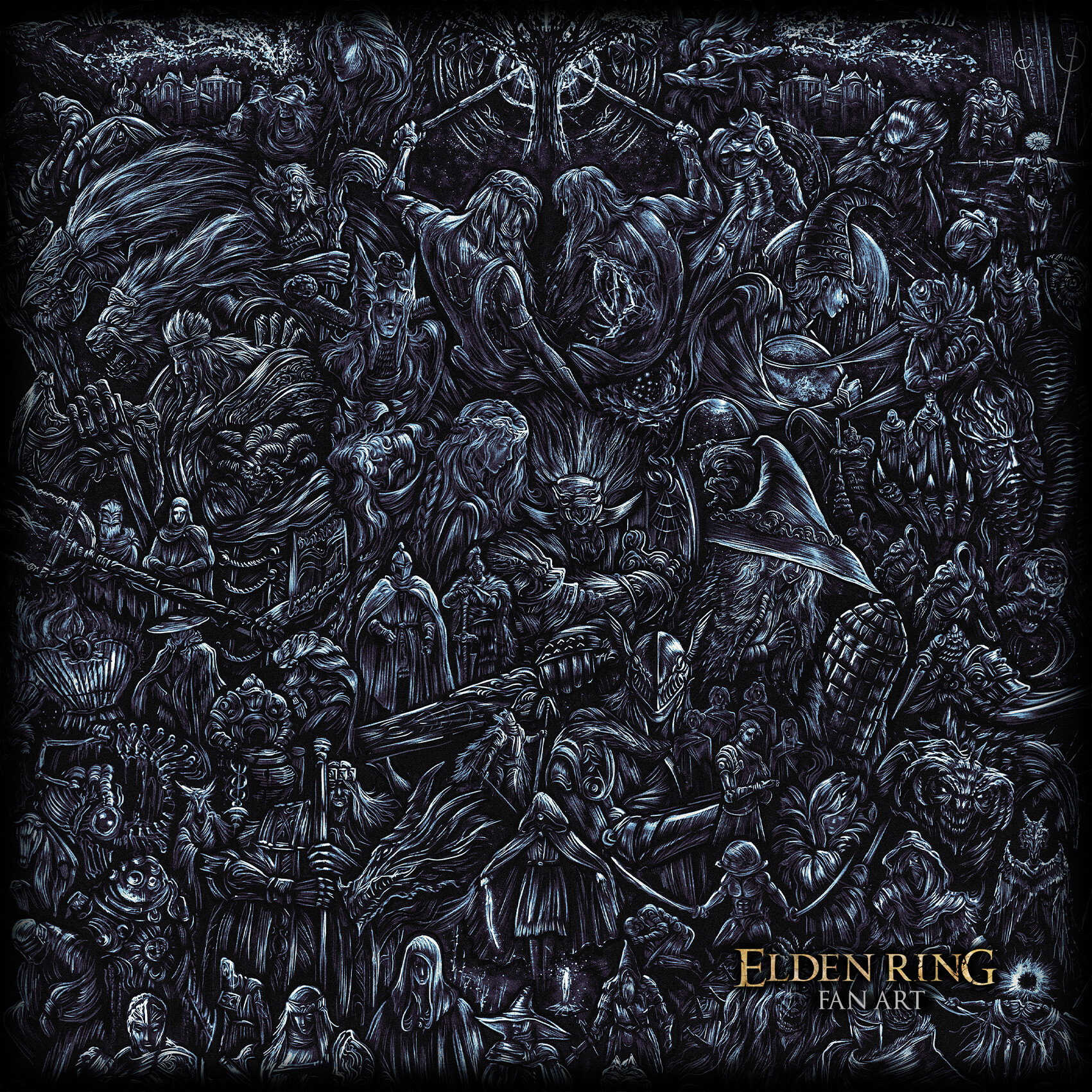 ArtStation - Memory Engraving of the Divine Shadow