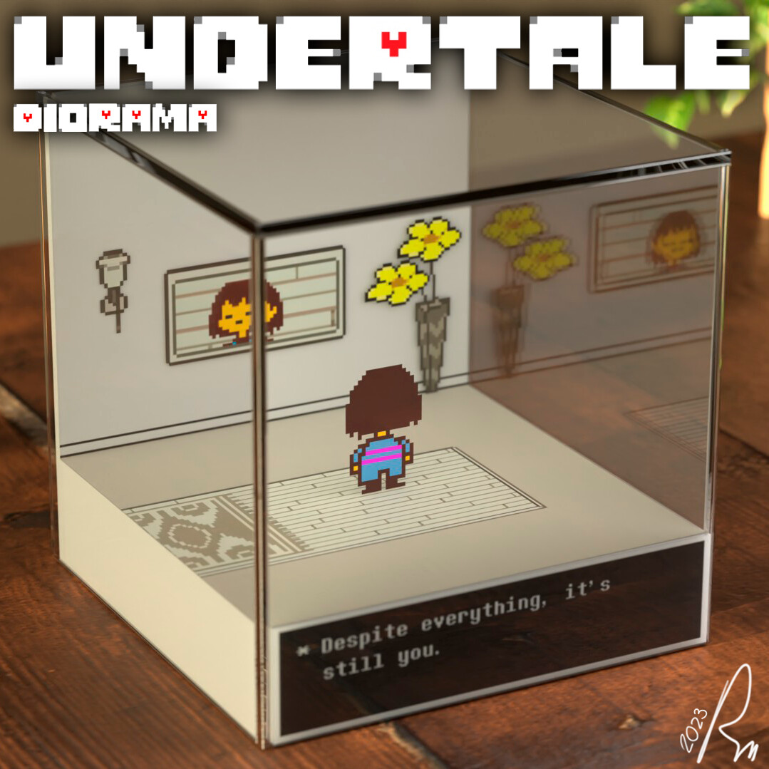 ArtStation - Undertale Diorama