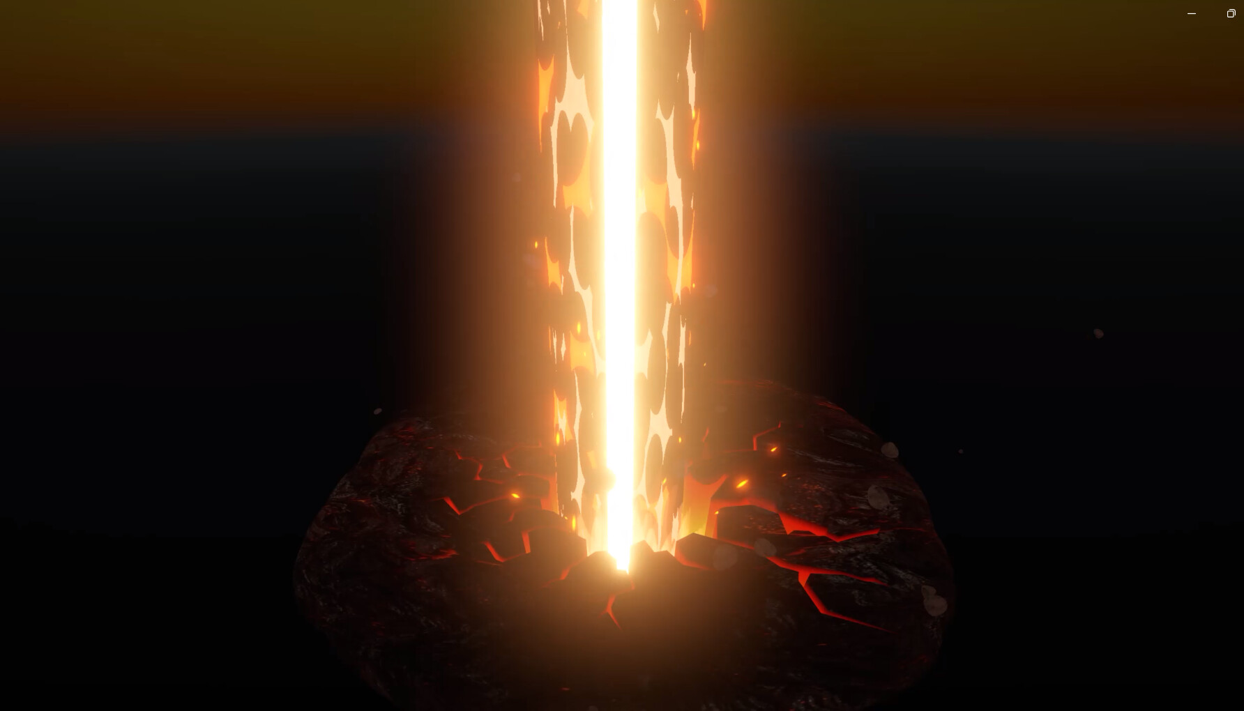 ArtStation - Pillar of Fire VFX