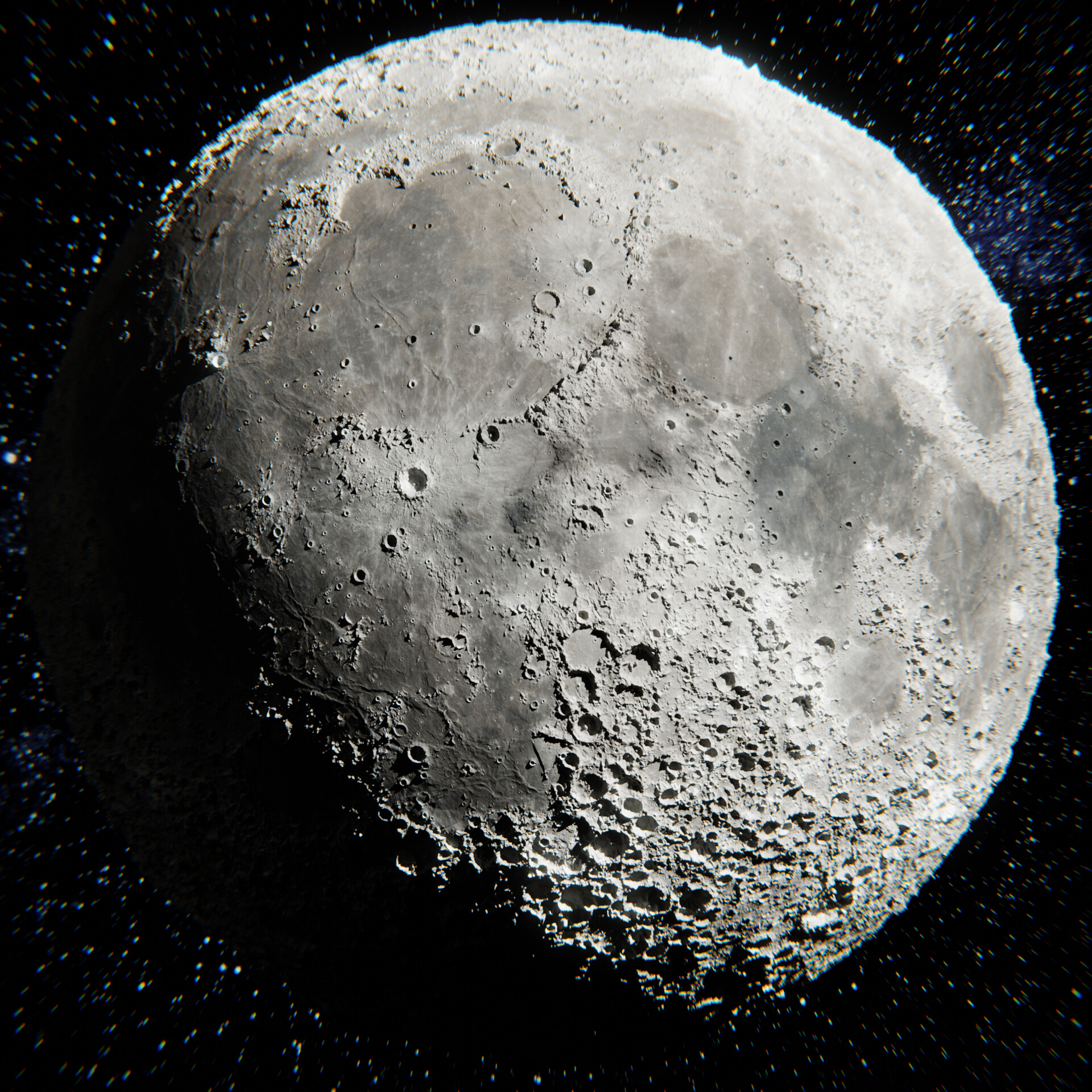 ArtStation - The Moon-Blender Practise