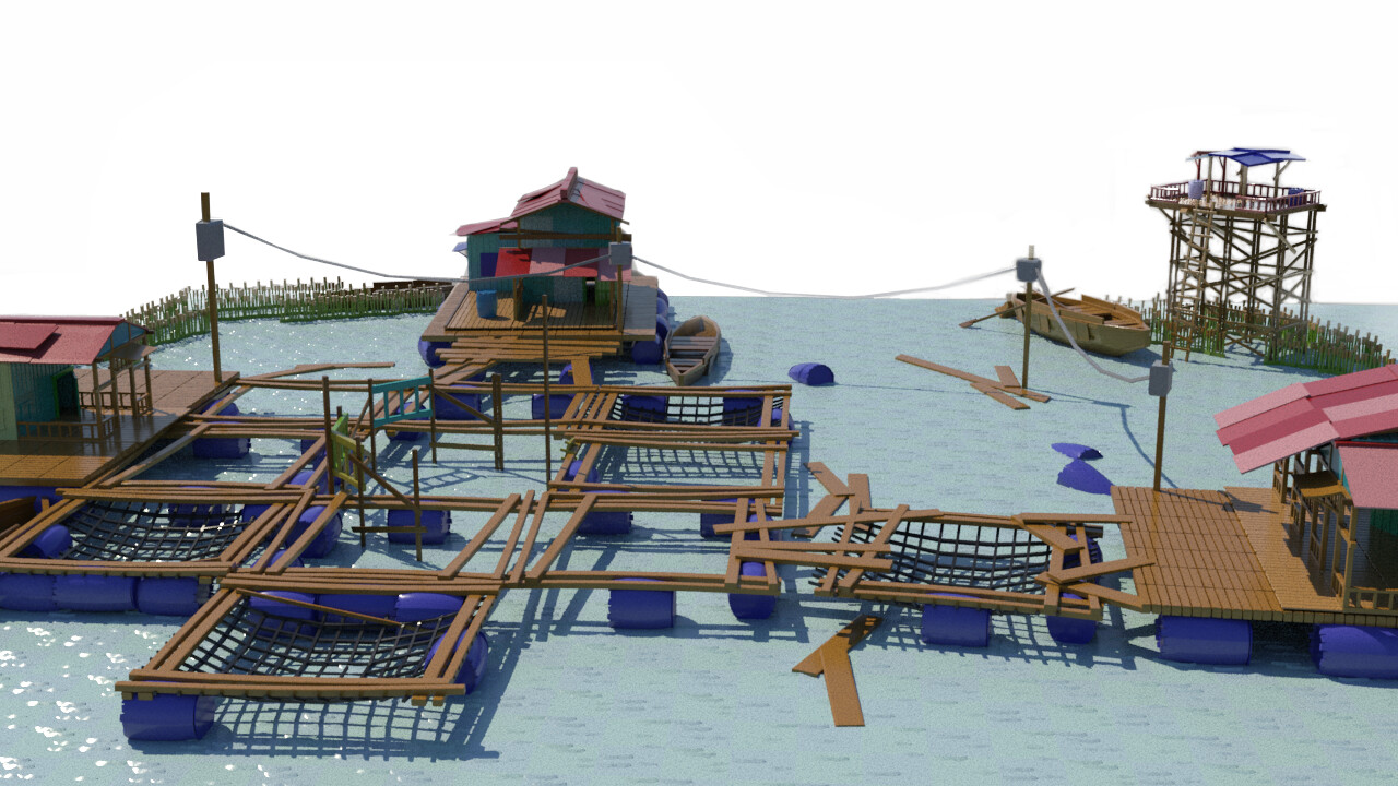 ArtStation - Modular kit for creating locations and buildings