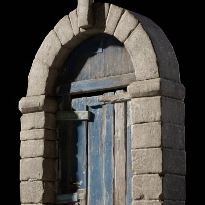 ArtStation - Blue Door