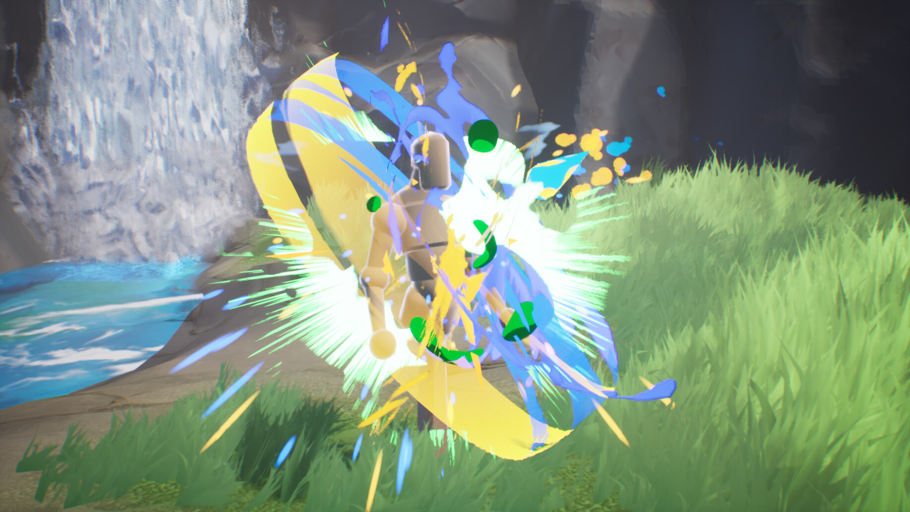 ArtStation - Splash Of Color - Paint Projectile VFX Inspired by Splatoon!