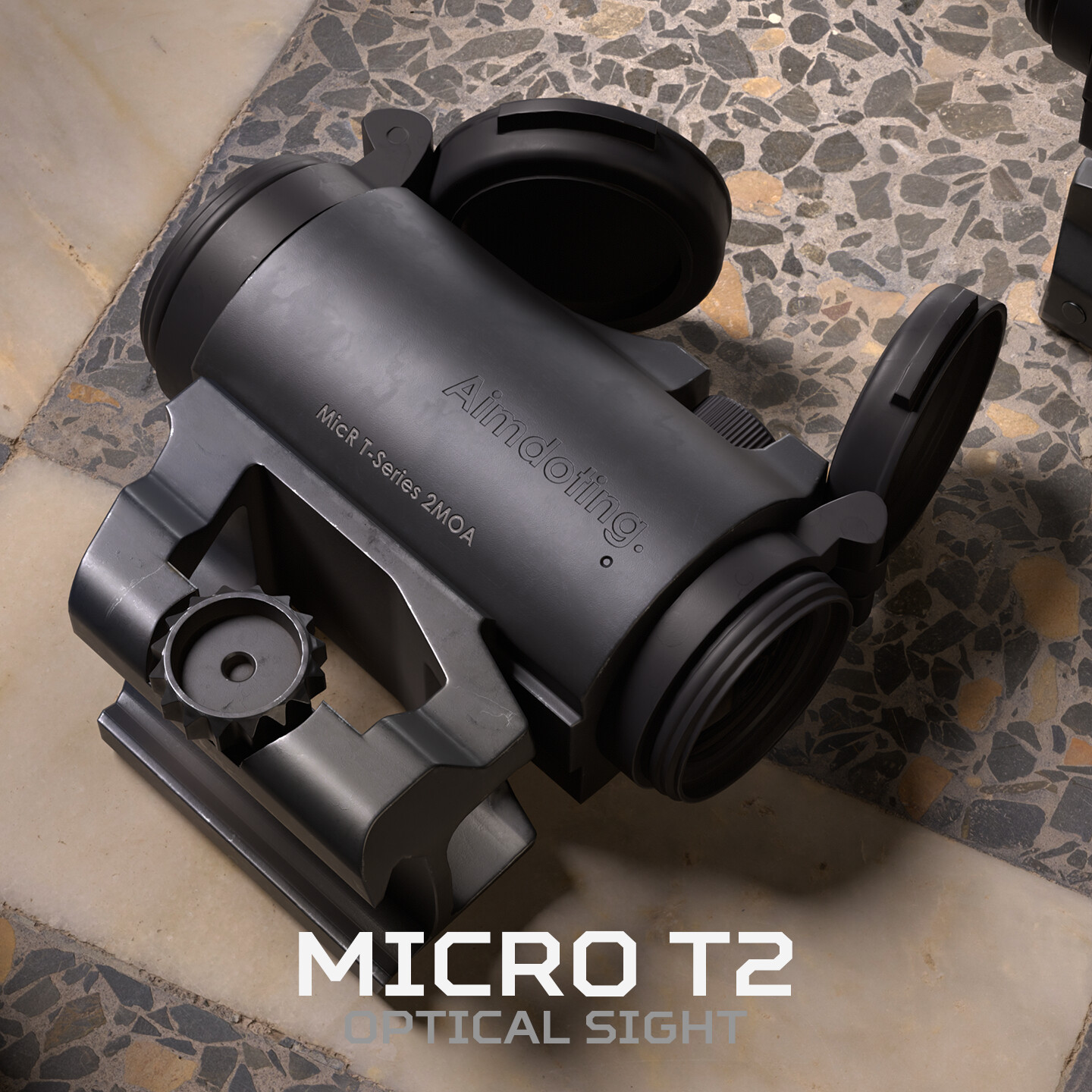 ArtStation - Micro T2 Optical Sight