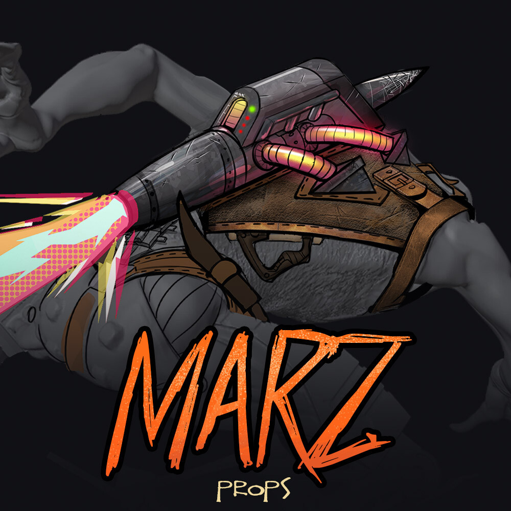 ArtStation - Marz props